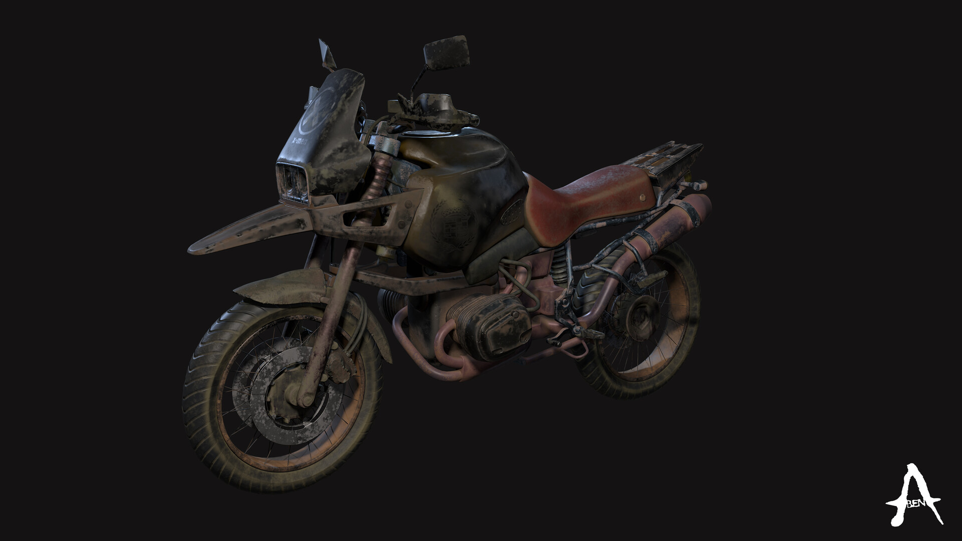 ArtStation - motorbike