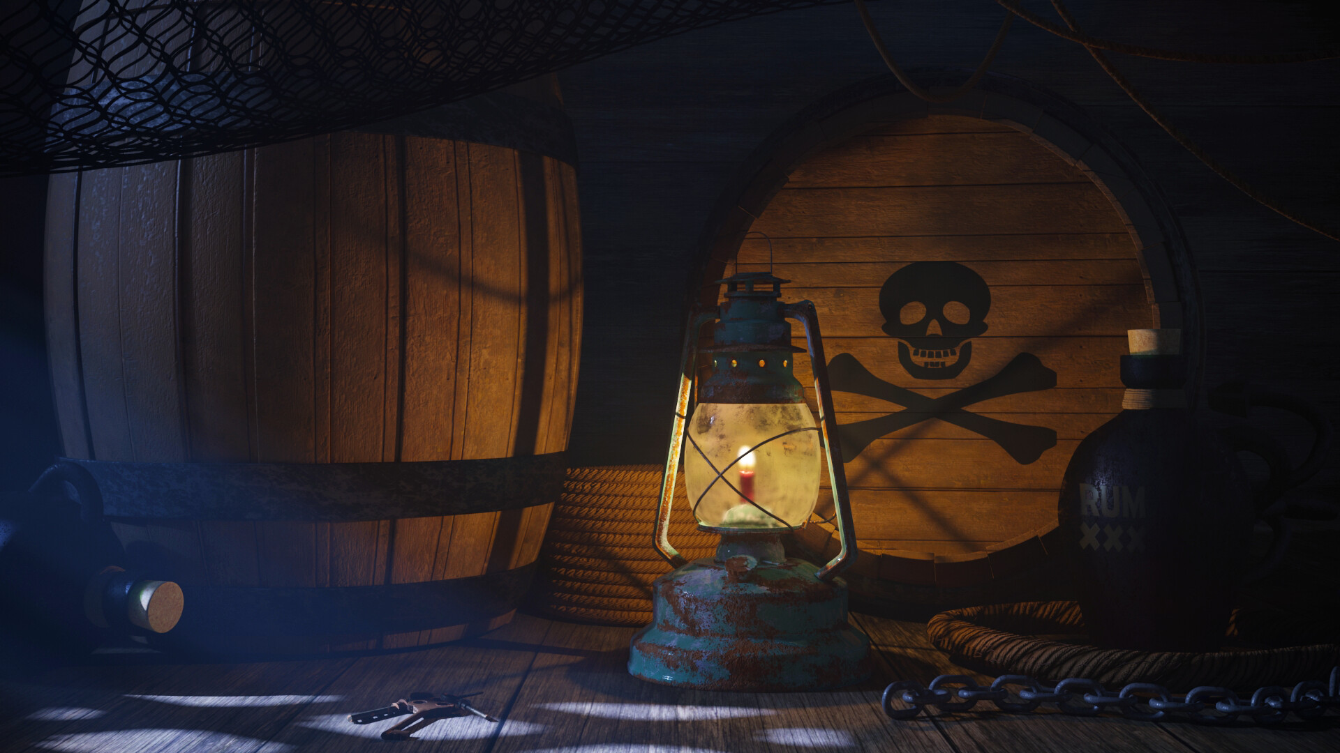 ArtStation - Pirate's hold