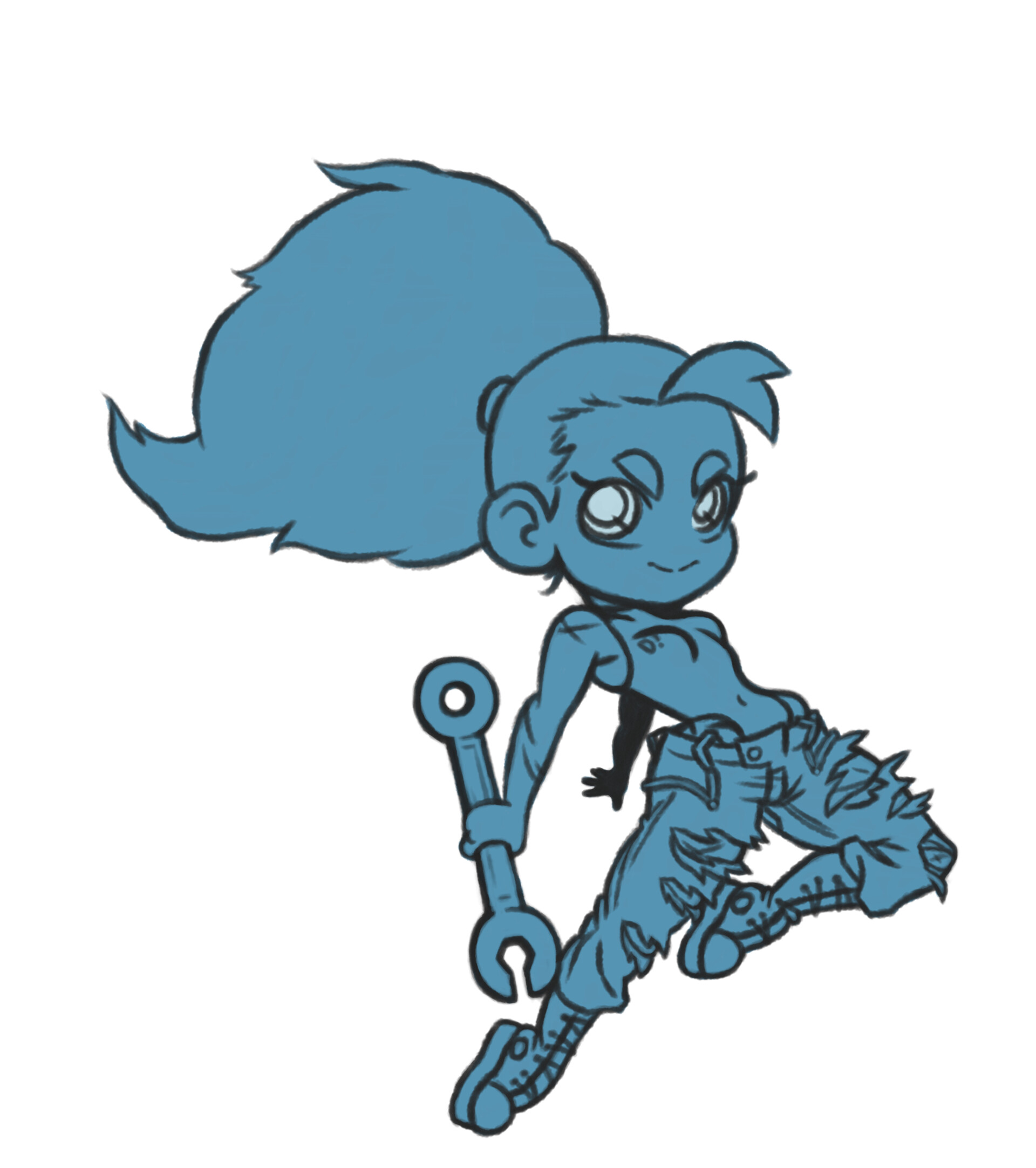 ArtStation - Blue Dizzy