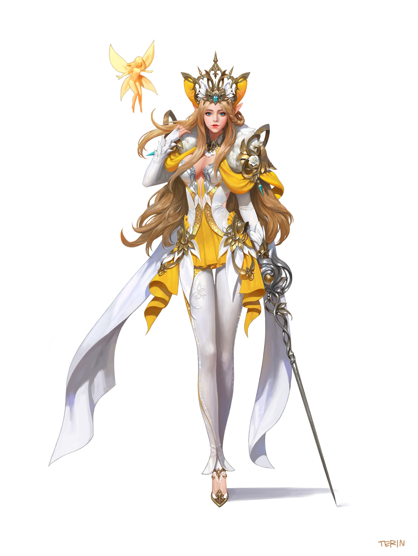 ArtStation - Elf knight