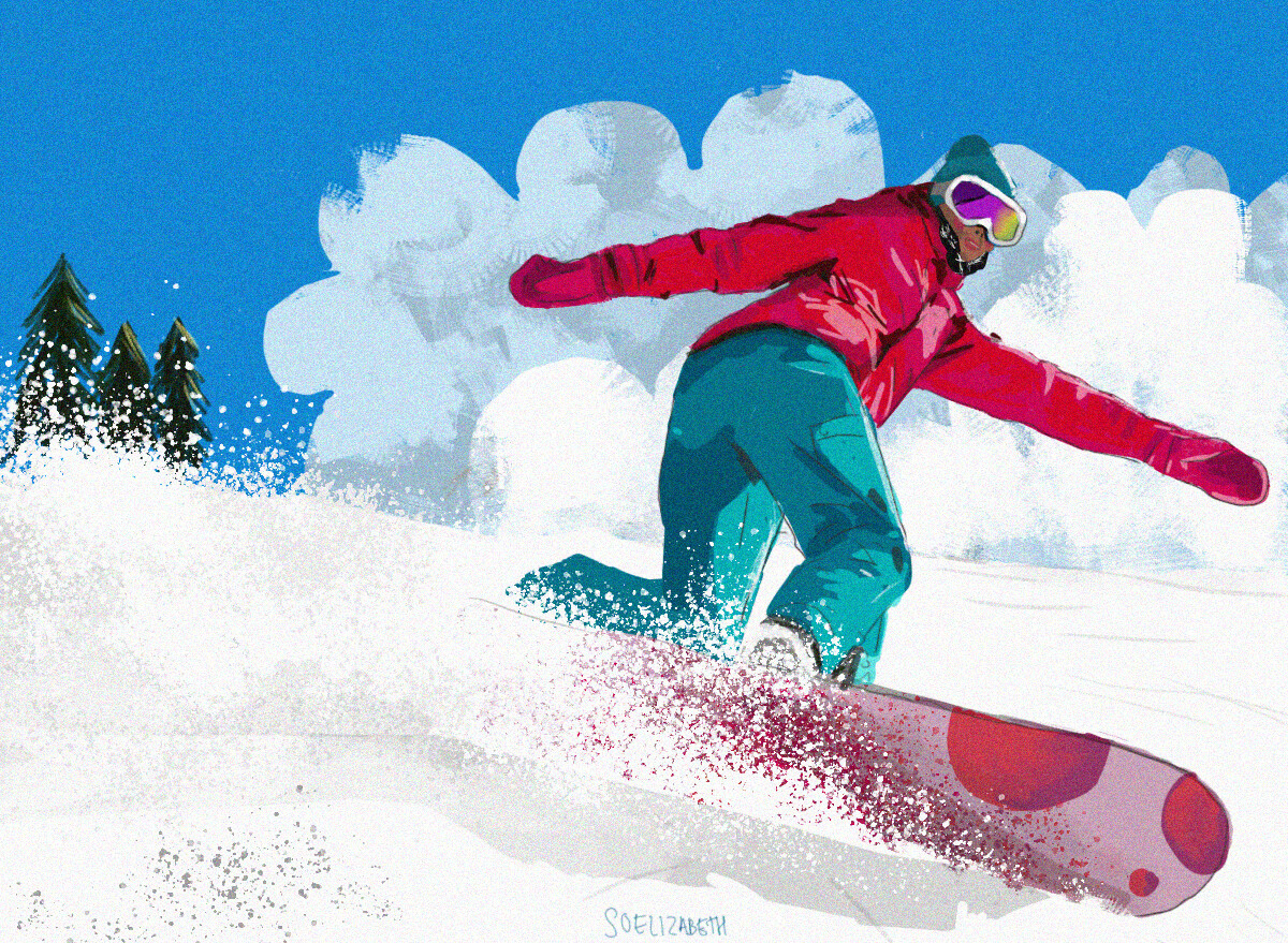 ArtStation - SNOWBOARDING