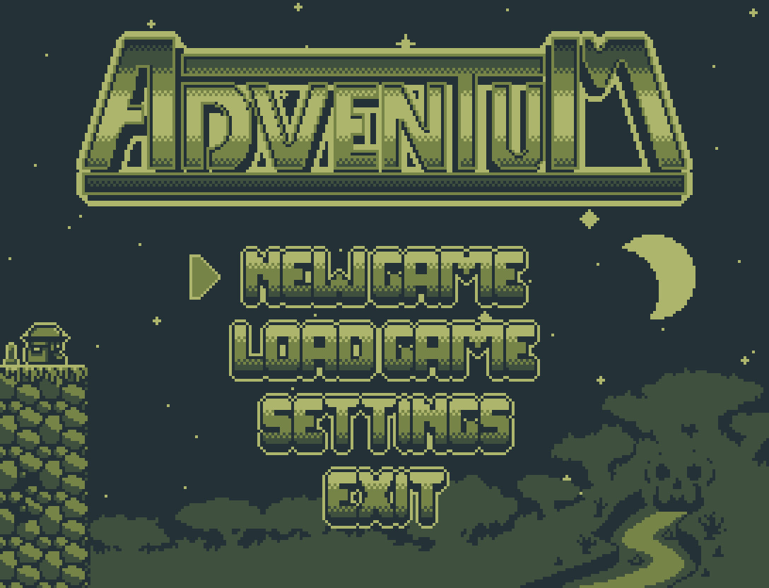 ArtStation - Adventum : Start Menu