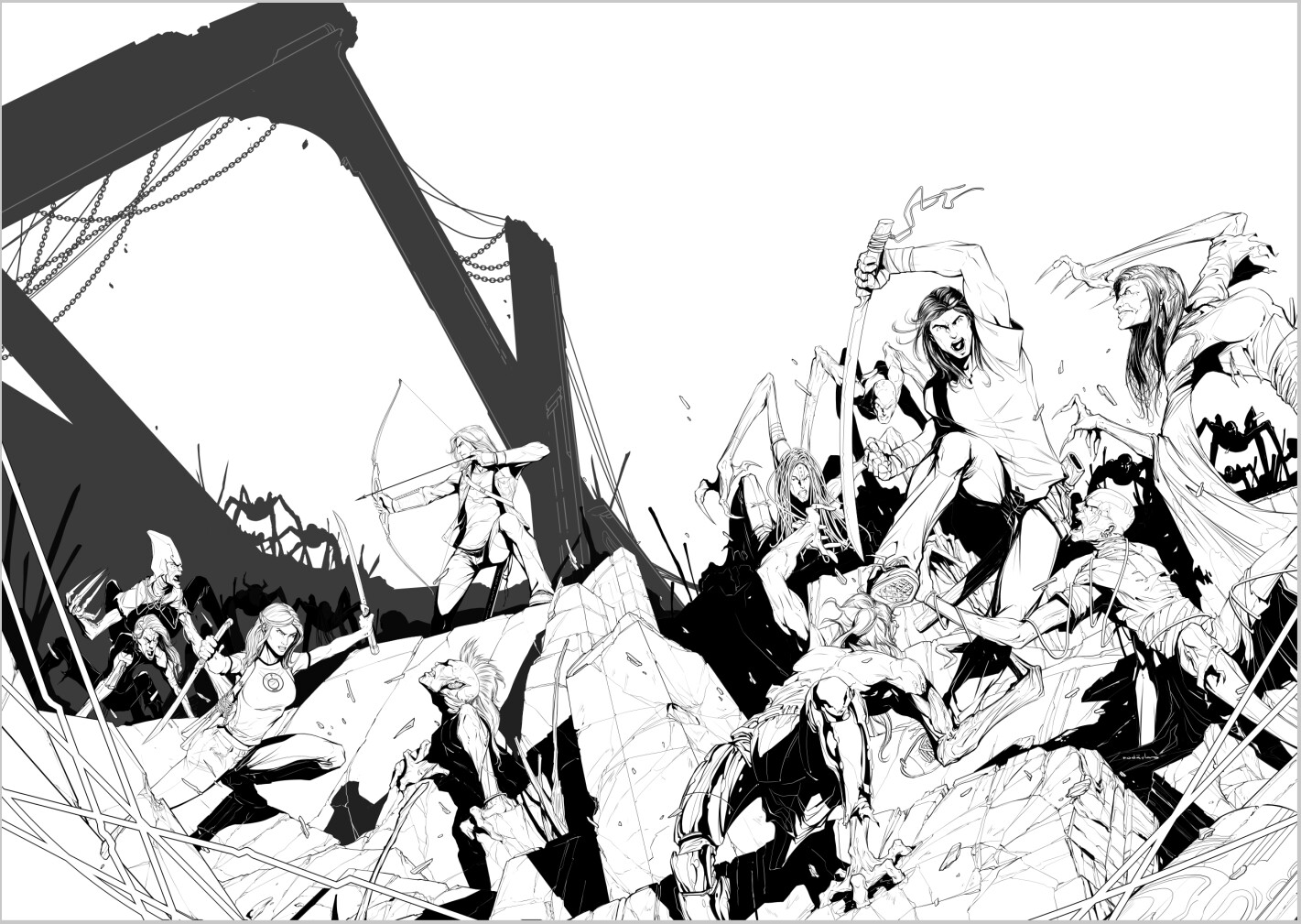 Salvador Velázquez - Tempest Blades. The Withered King