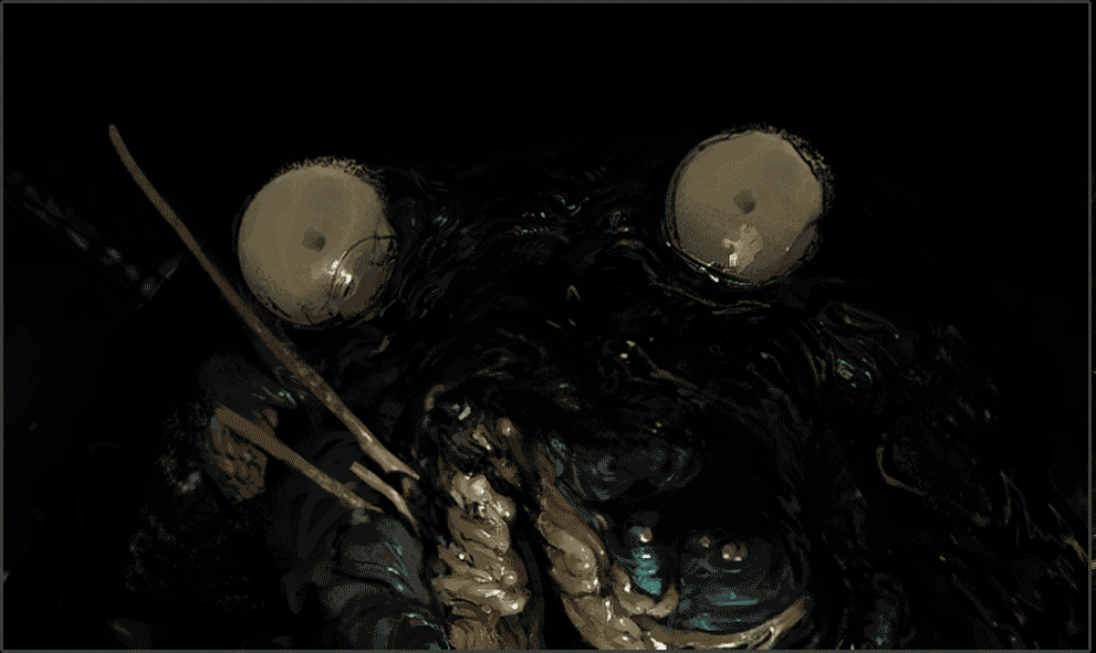 Shoggoth by Adrian Bush : Lovecraft