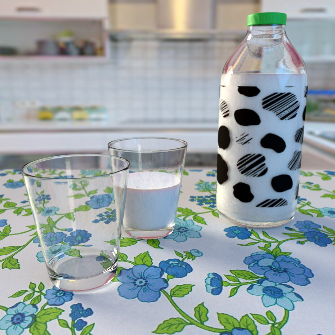 ArtStation - Milk scene