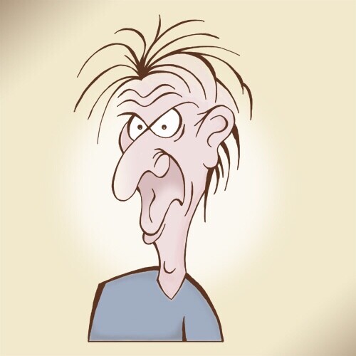 ArtStation - Grumpy Old Man