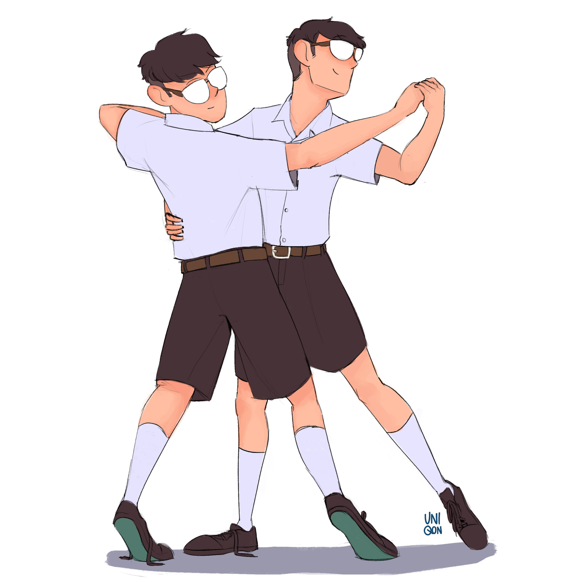 ArtStation - -Dancing With A Stranger-