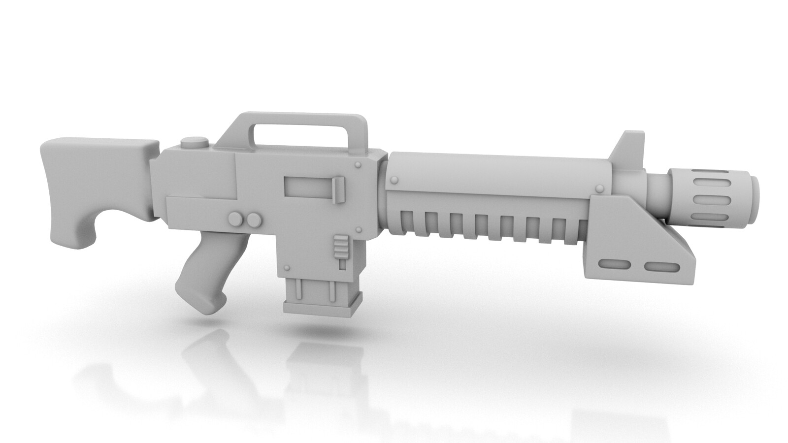 Sean H Bullough - Warhammer 40K Weaponry for 3D printing