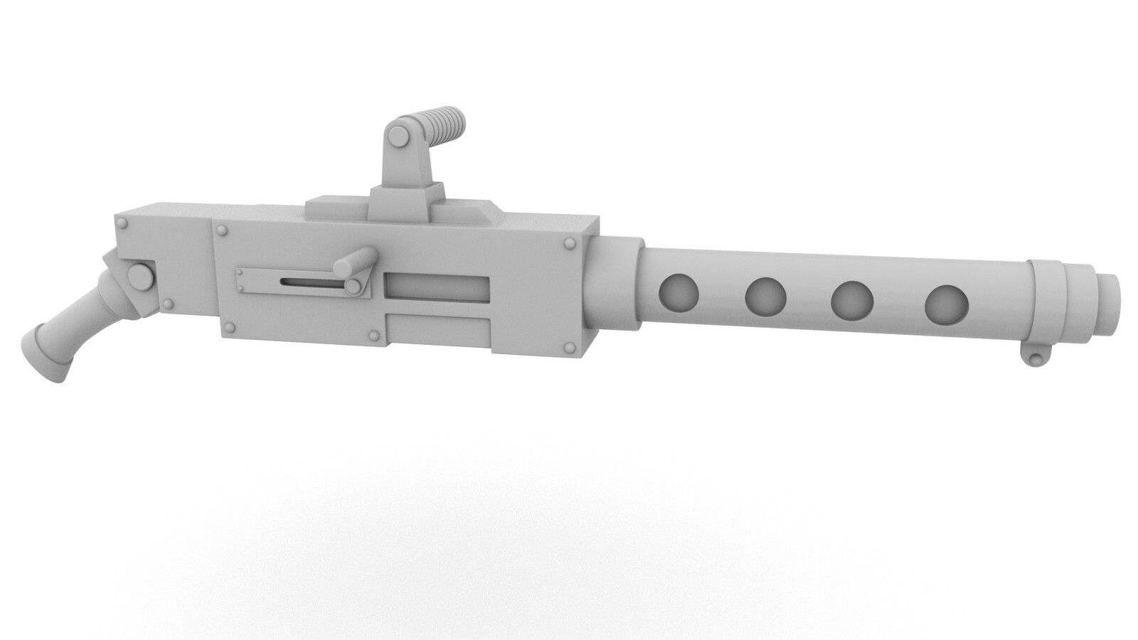 Sean H Bullough - Warhammer 40K Weaponry for 3D printing
