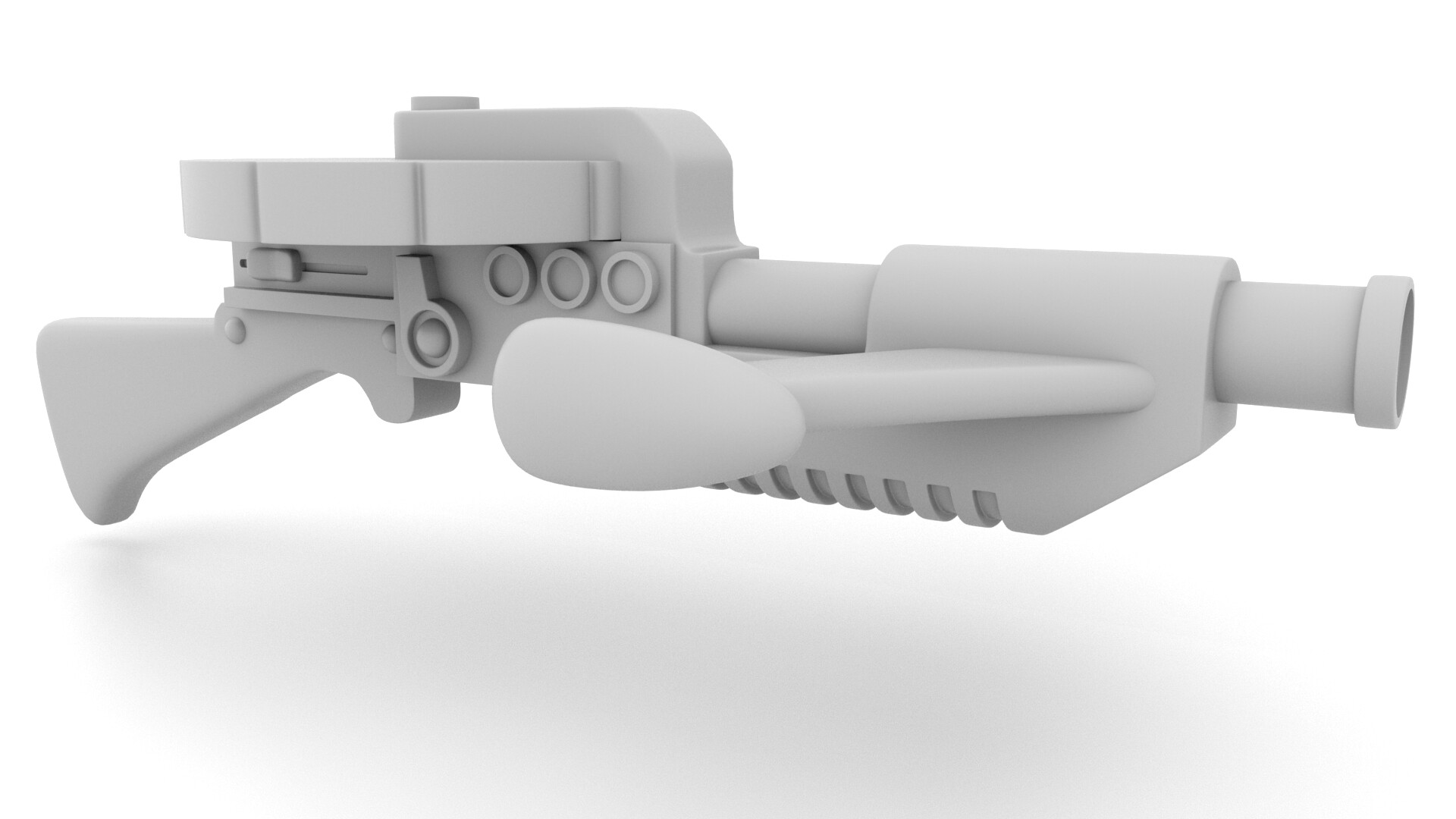 Sean H Bullough - Warhammer 40K Weaponry for 3D printing