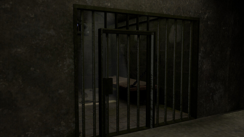 ArtStation - Prison Cell