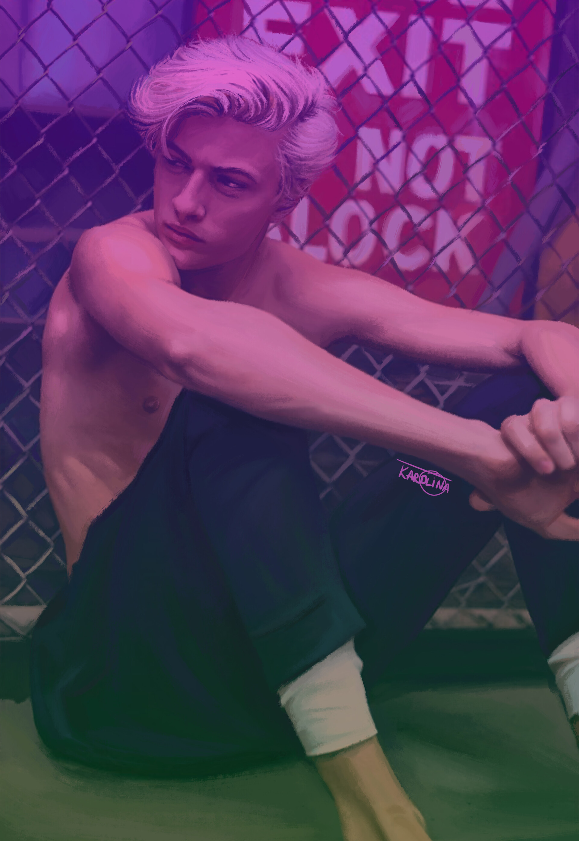 ArtStation - boy art model