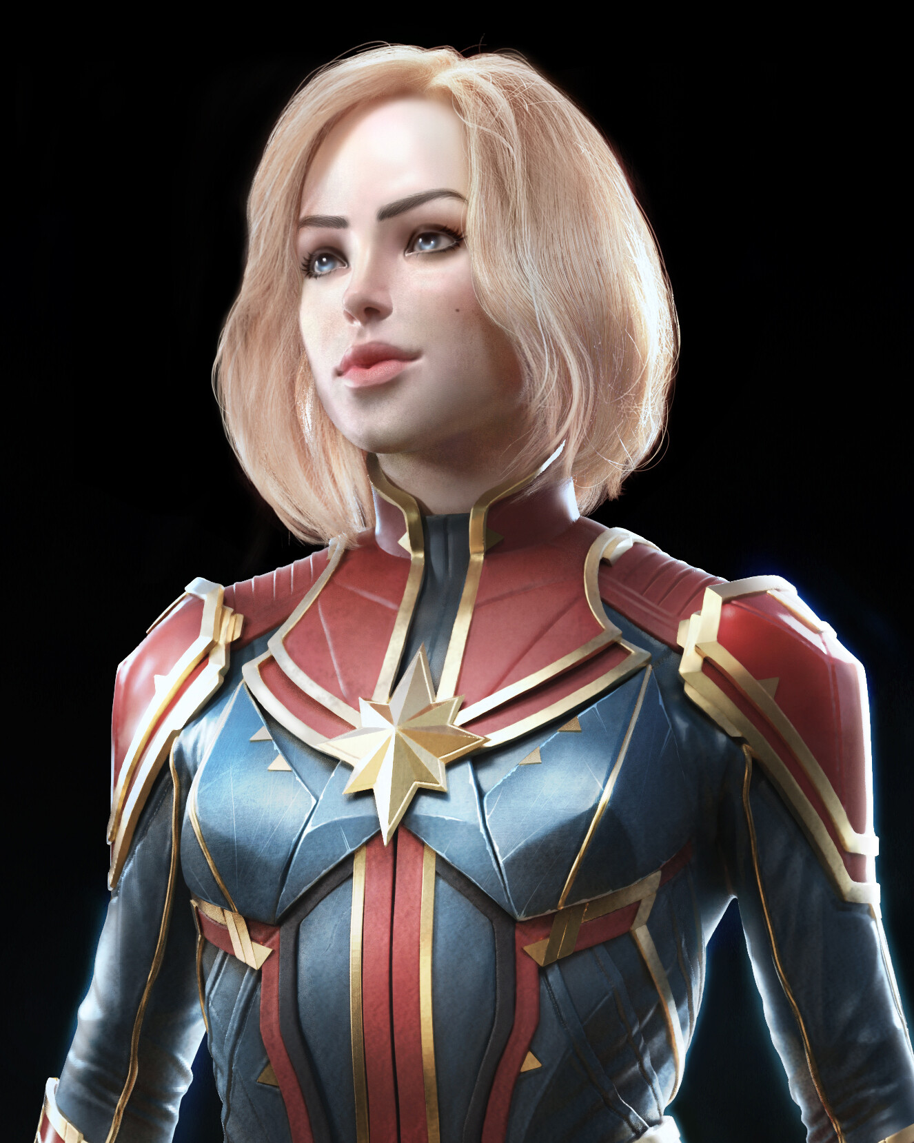Captain Marvel Redesign
