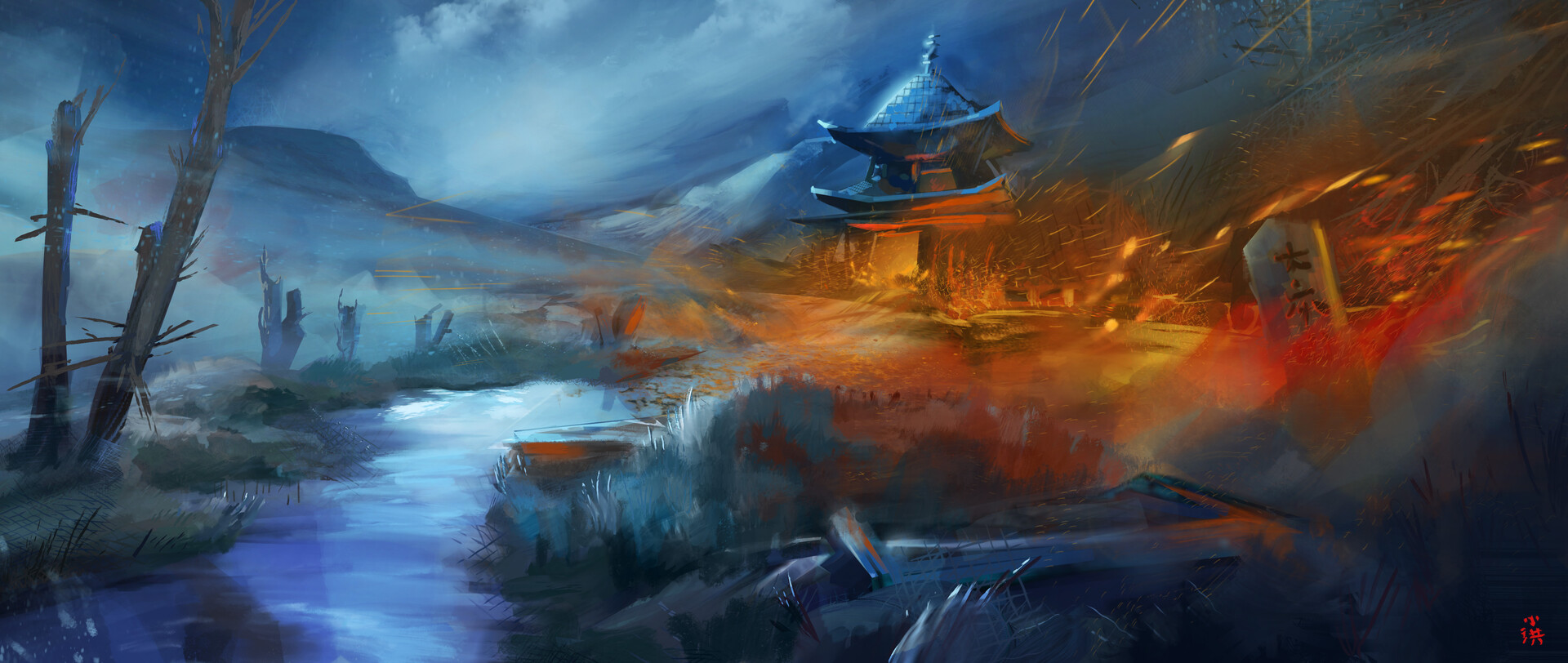 ArtStation - Kijo Temple