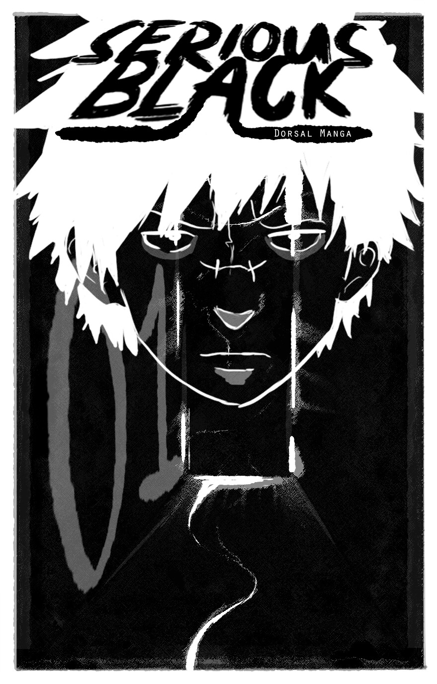 Parker Dawson - Serious Black 01 Cover Conception