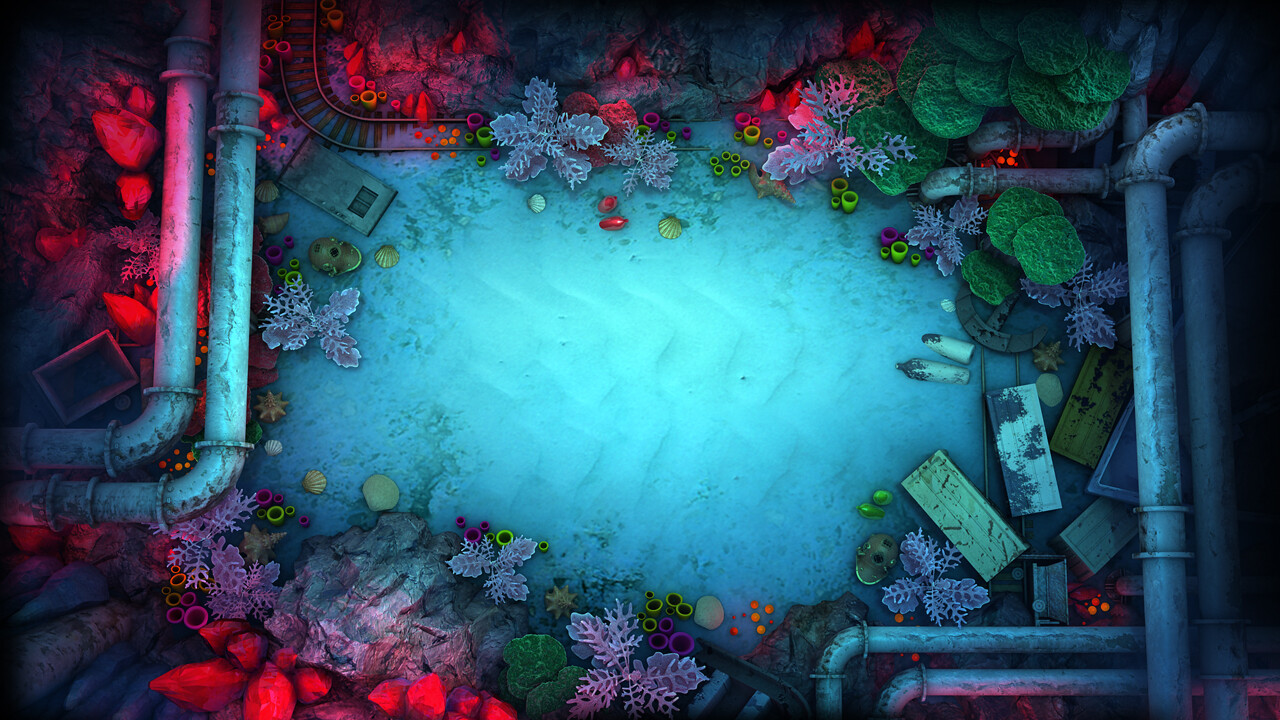 ArtStation - the sea bed