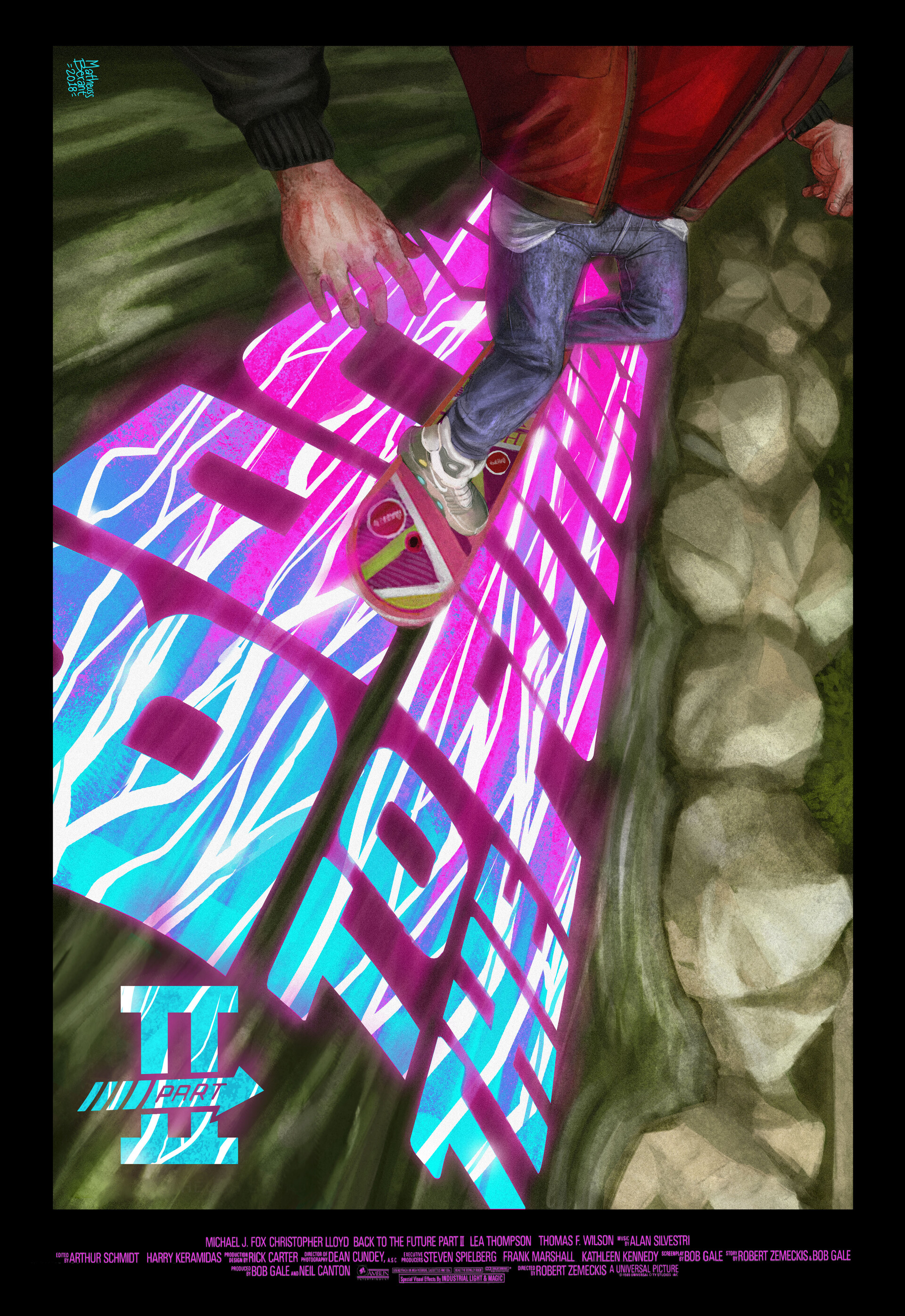 Matheuss Berant - BACK TO THE FUTURE Fanart Poster