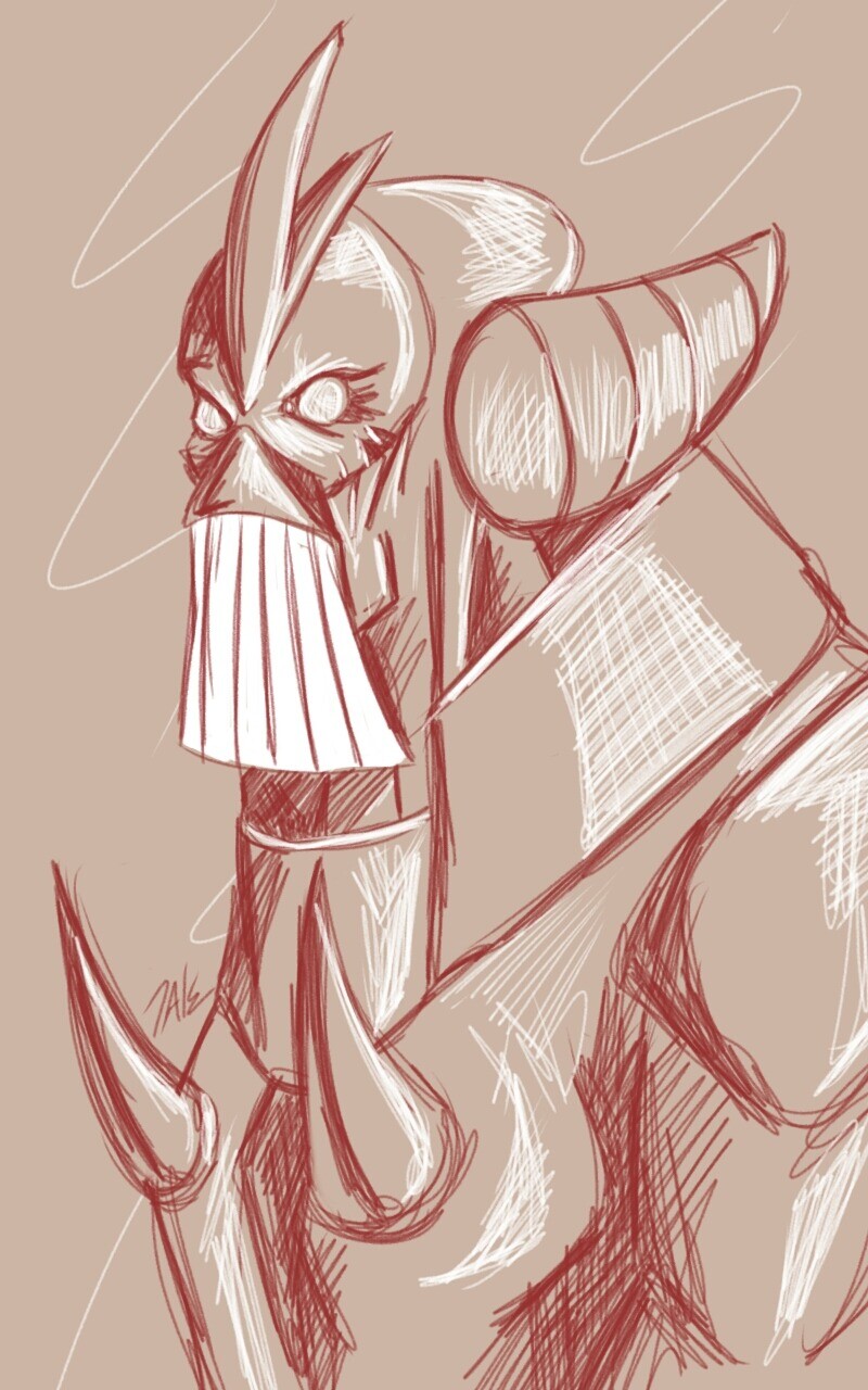 ArtStation - Daily Sketch: Cold Knight