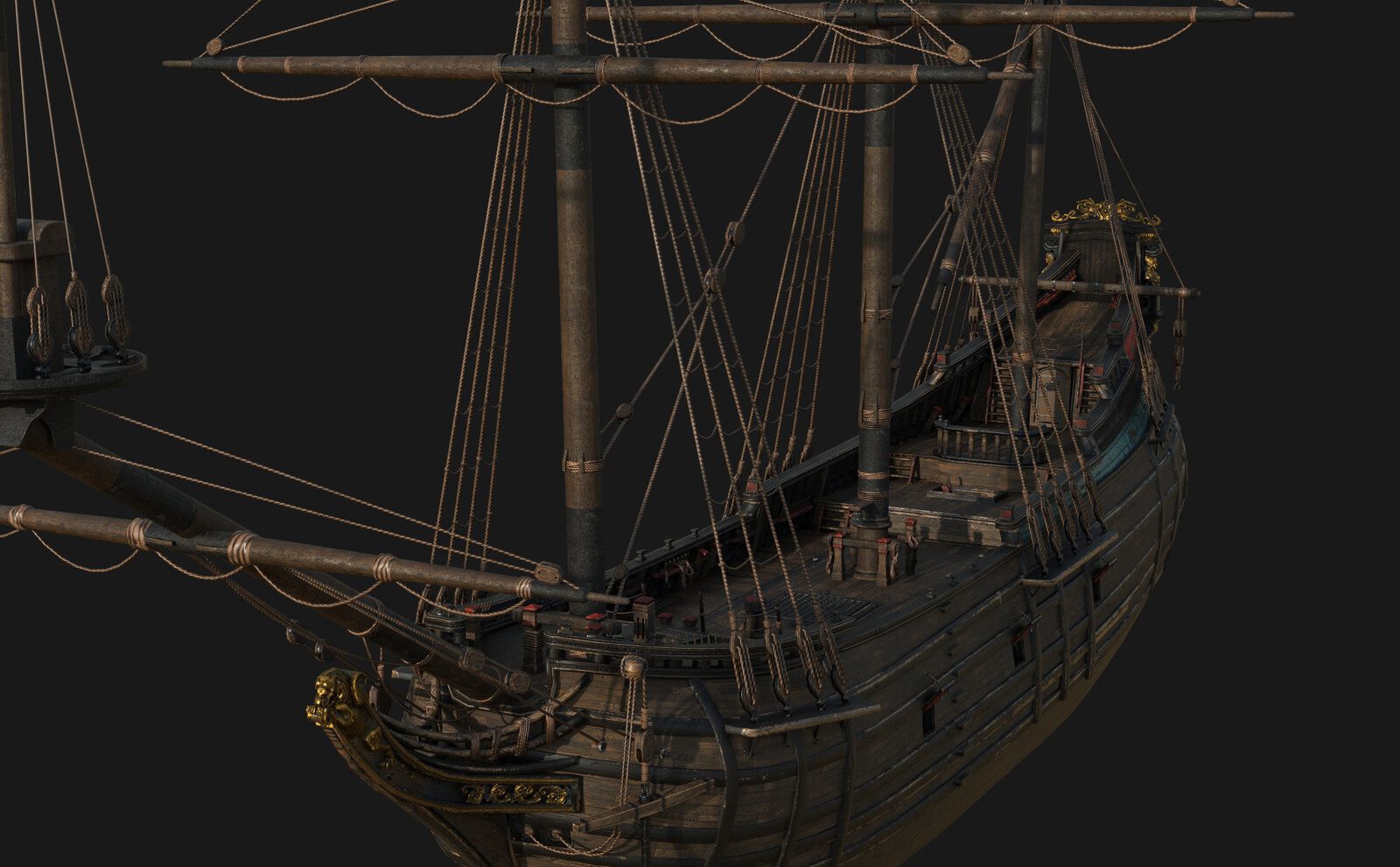 Vladimir Sitnik - Fluyt ship 16th century