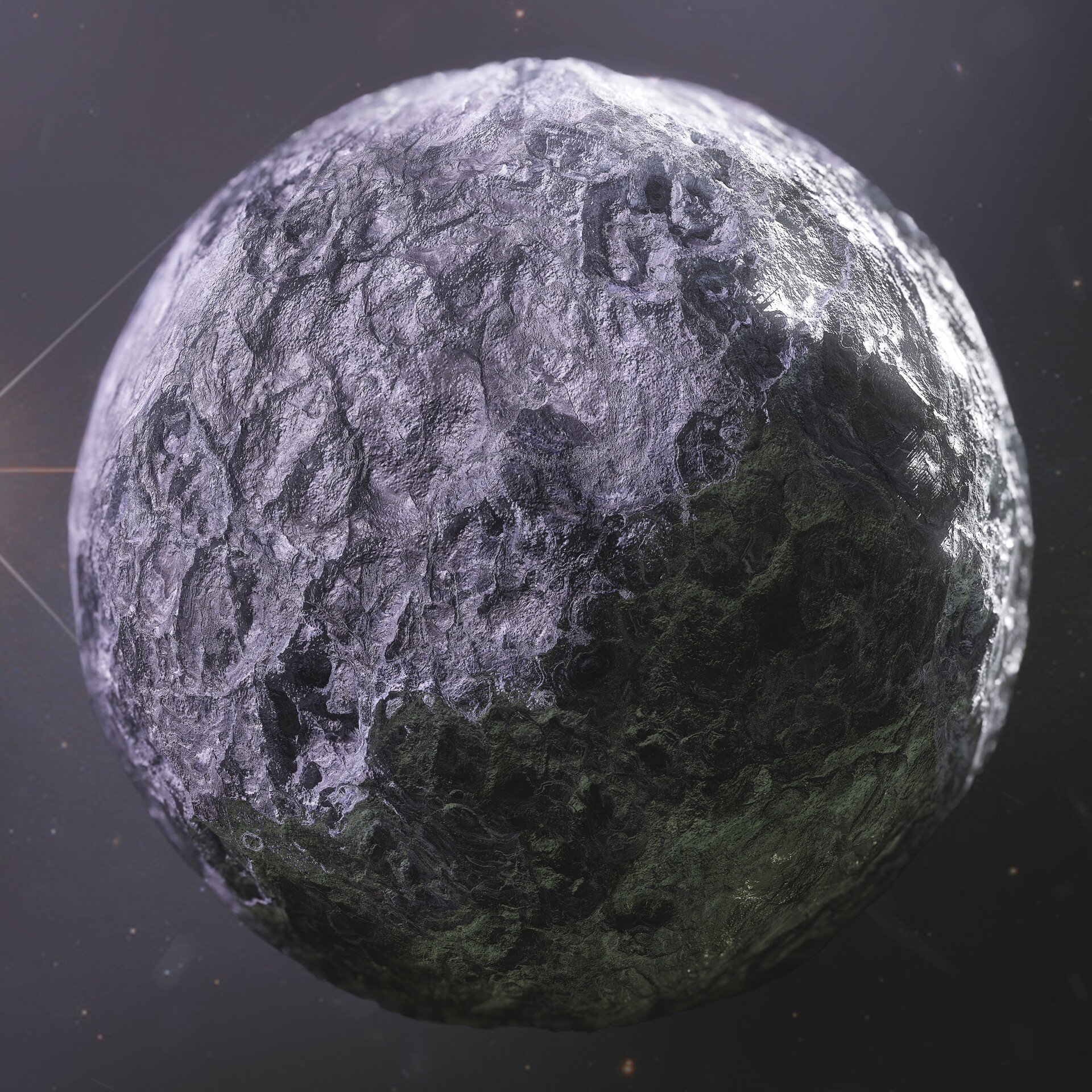 ArtStation - Asteroid Material