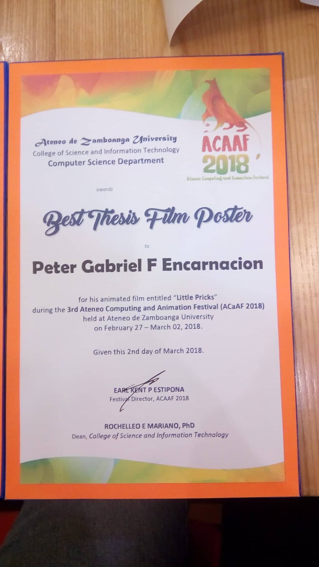 Peter Gabriel Encarnacion - More 2d and 3d Art and Animation