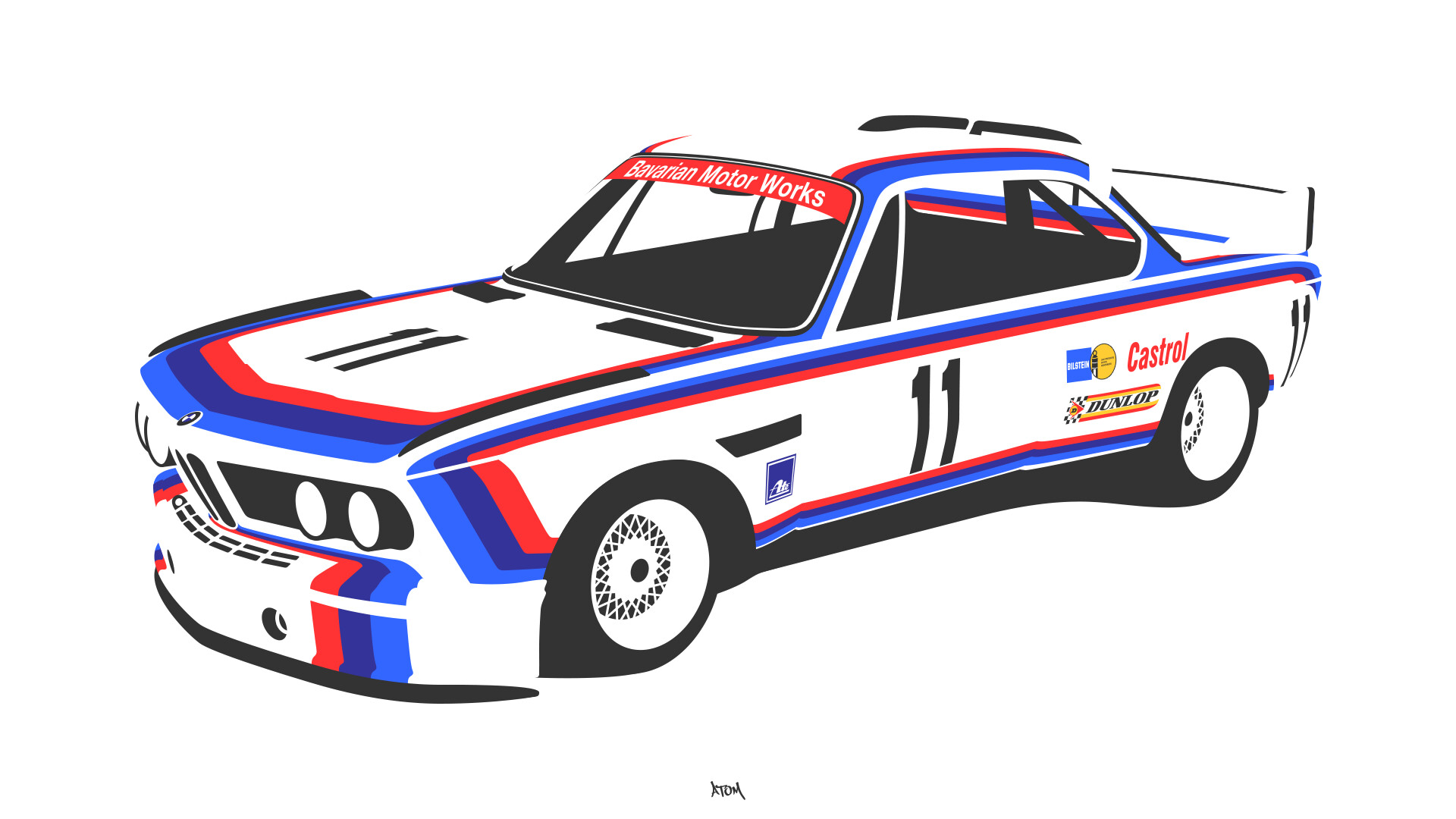 ArtStation - BMW E9 3.0 CSL