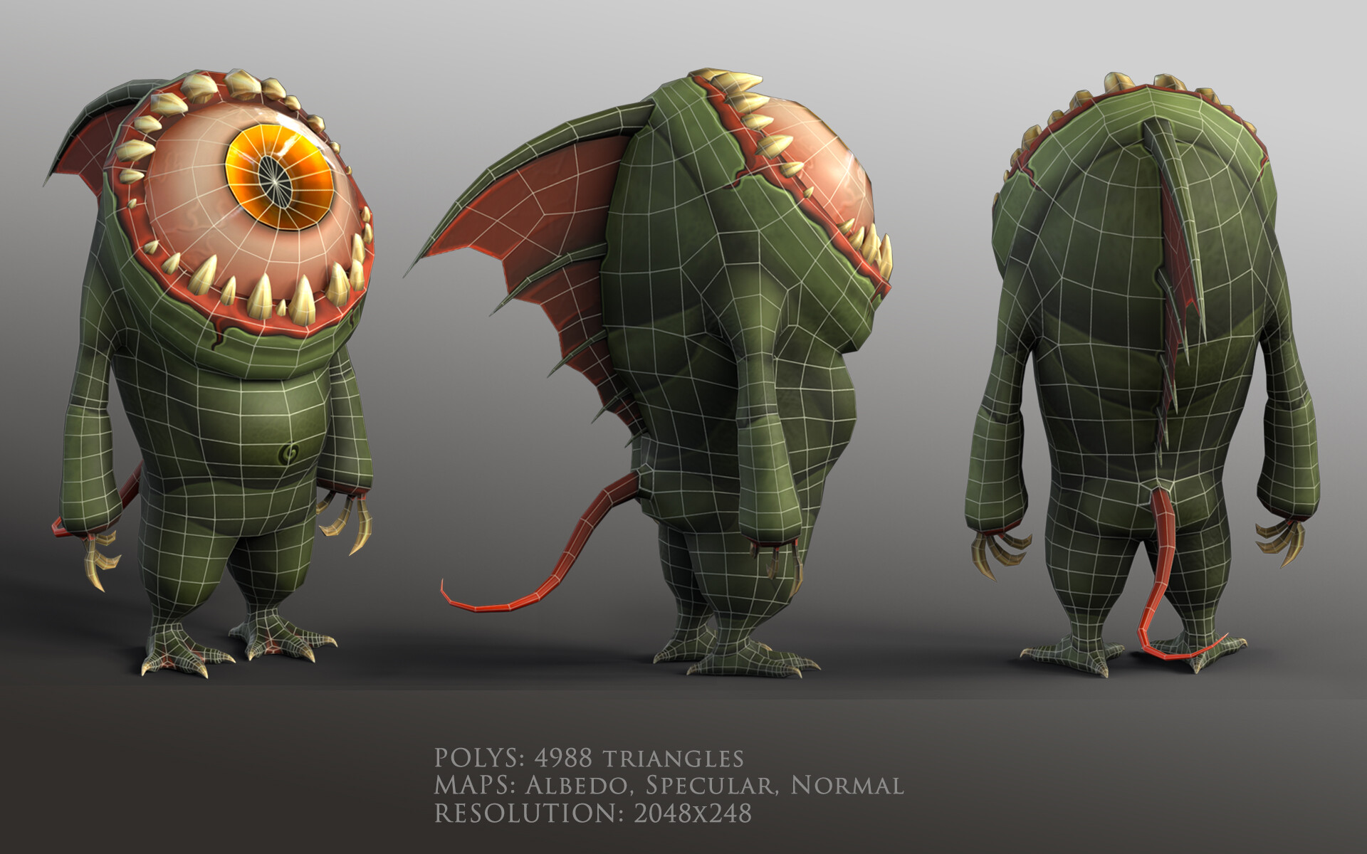 Juan Azar - Stylized Demon - VR Game