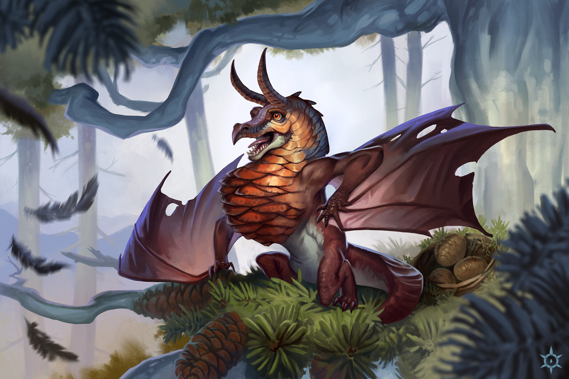 ArtStation - Fir Wyrm