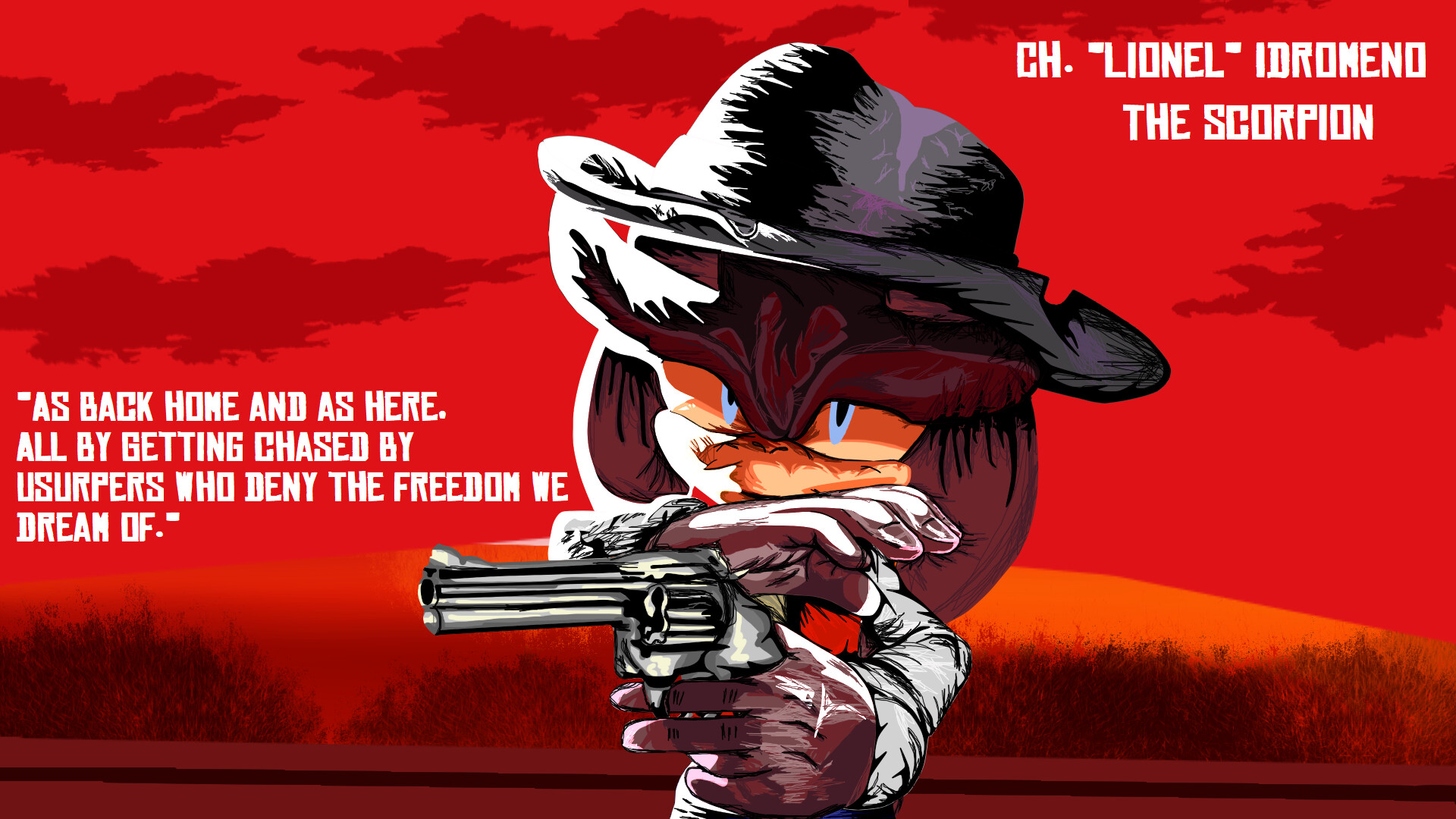 ArtStation - Scorpion OC RDR2 Style Artwork