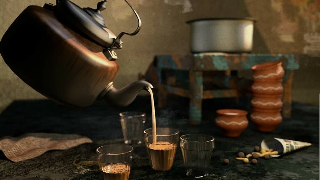 ArtStation - Lighting, Modelling and Texturing - Indian chai shop