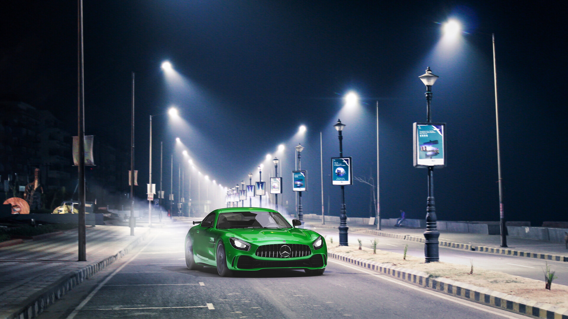 ArtStation - AMG GTR - Personal Project