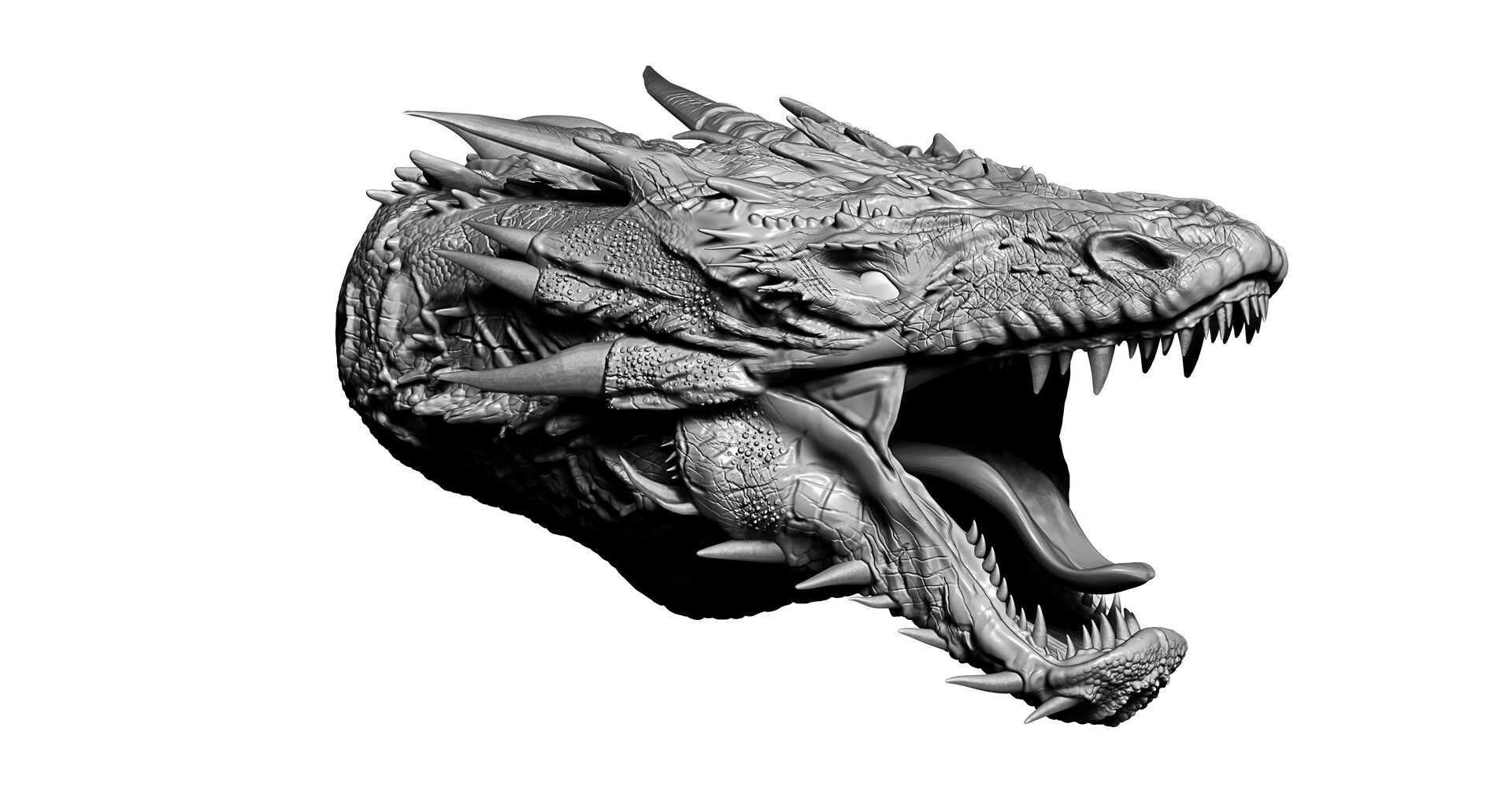 Hobbit Smaug Head