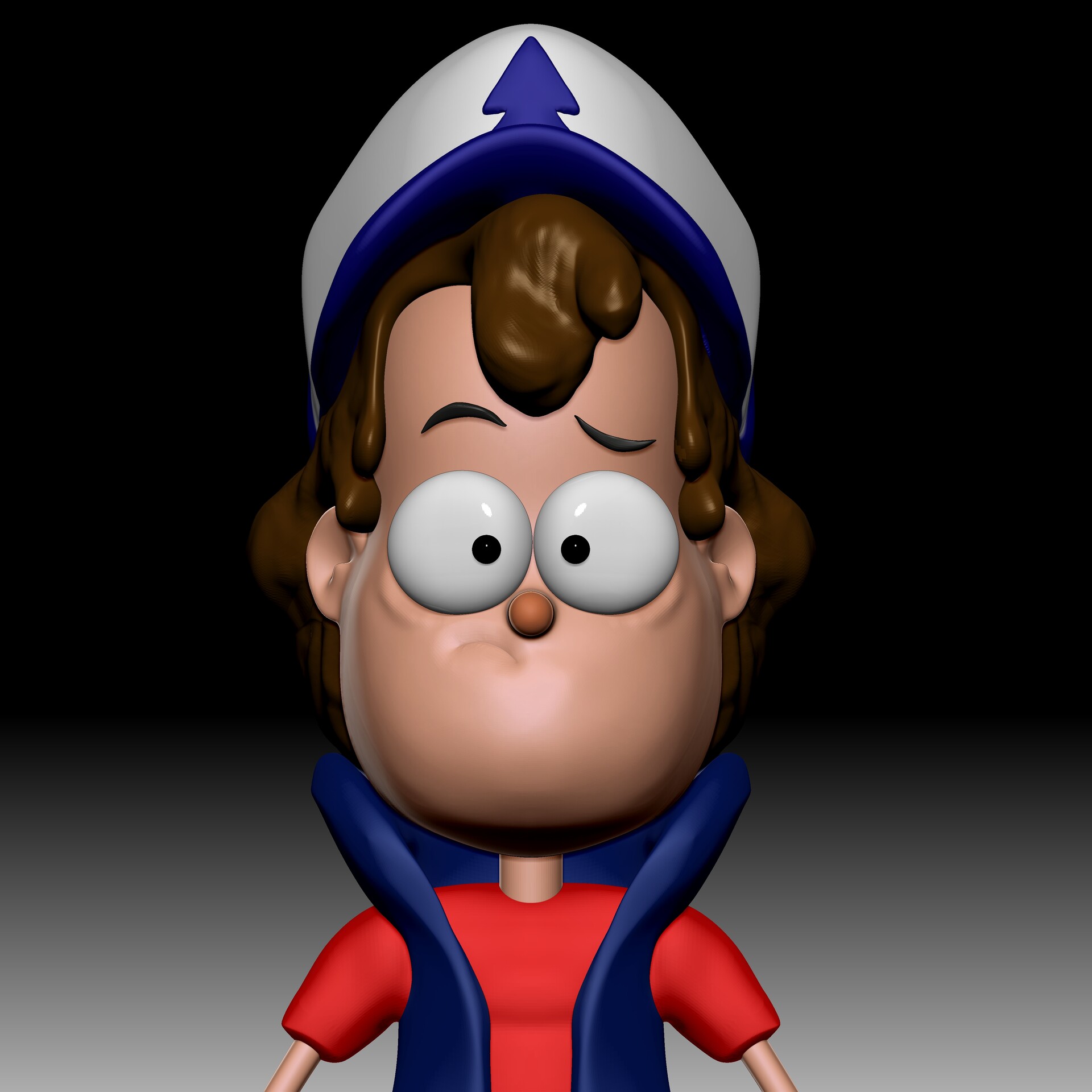 ArtStation - Dipper Pines de Gravity Falls