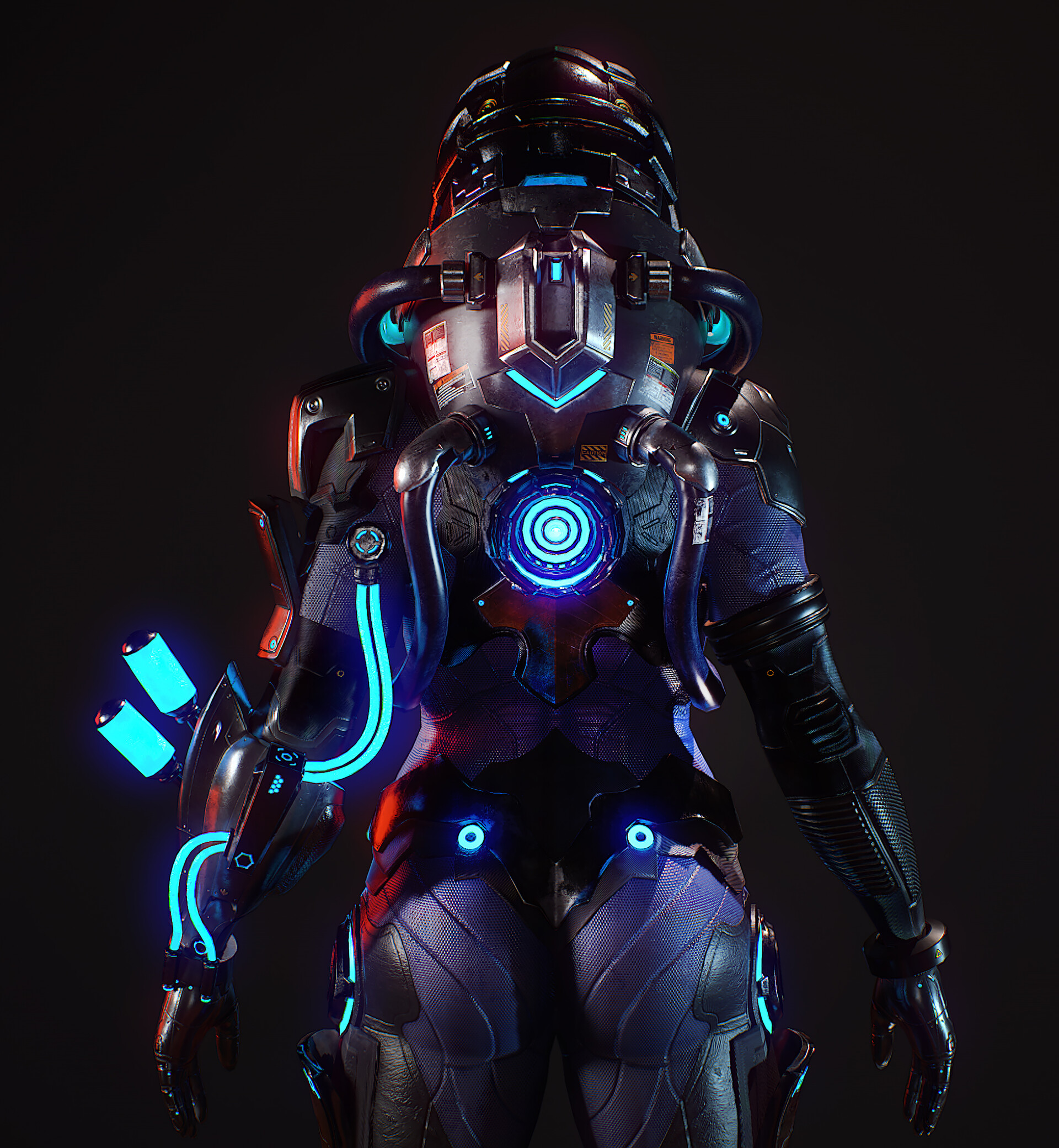 Eumir Cruz - Scifi Police Officer