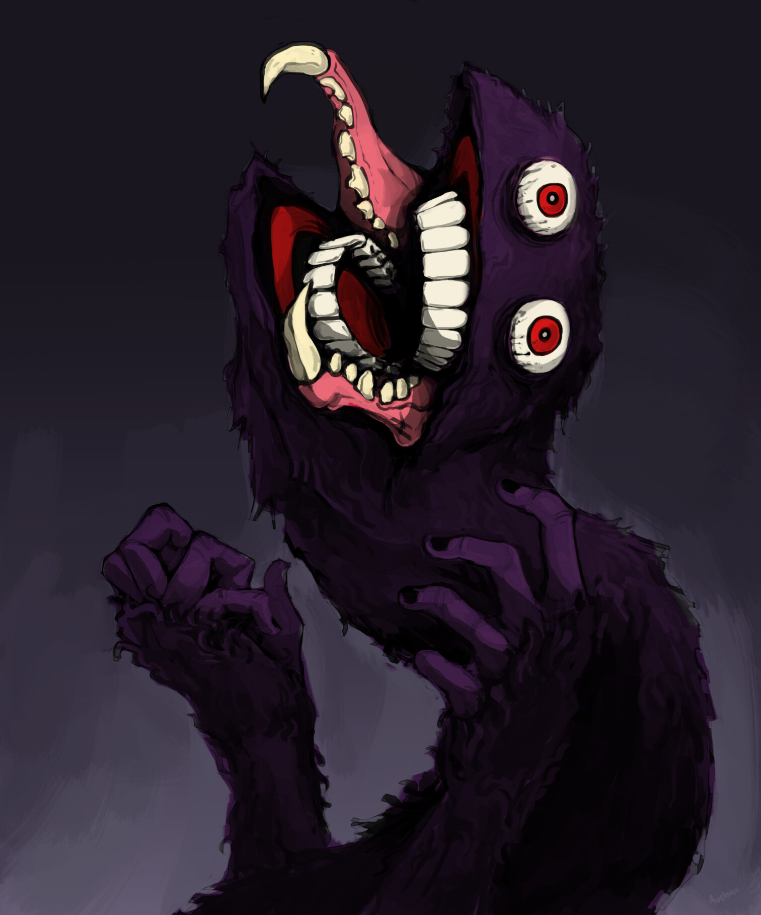 ArtStation - Angry face