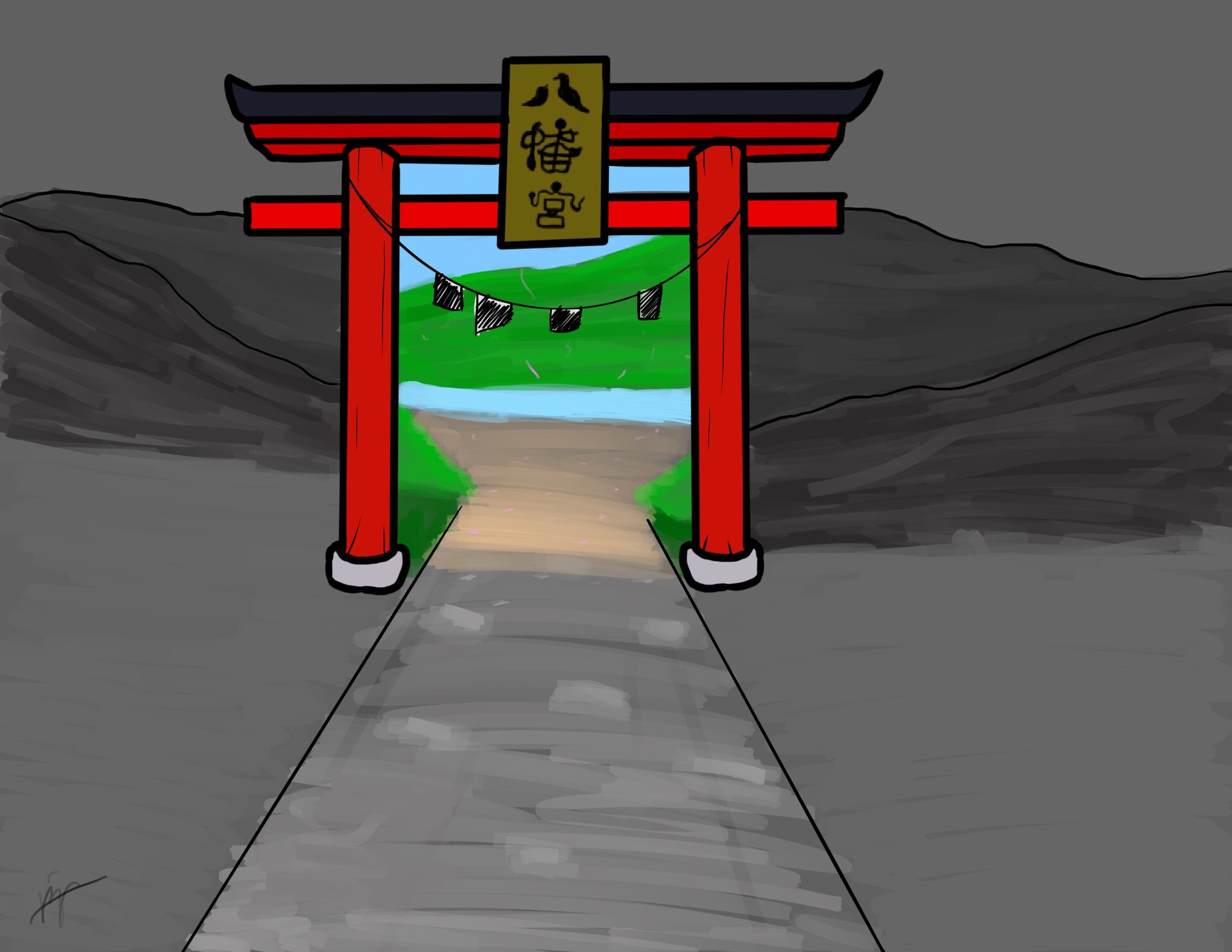 ArtStation - Torri Gate