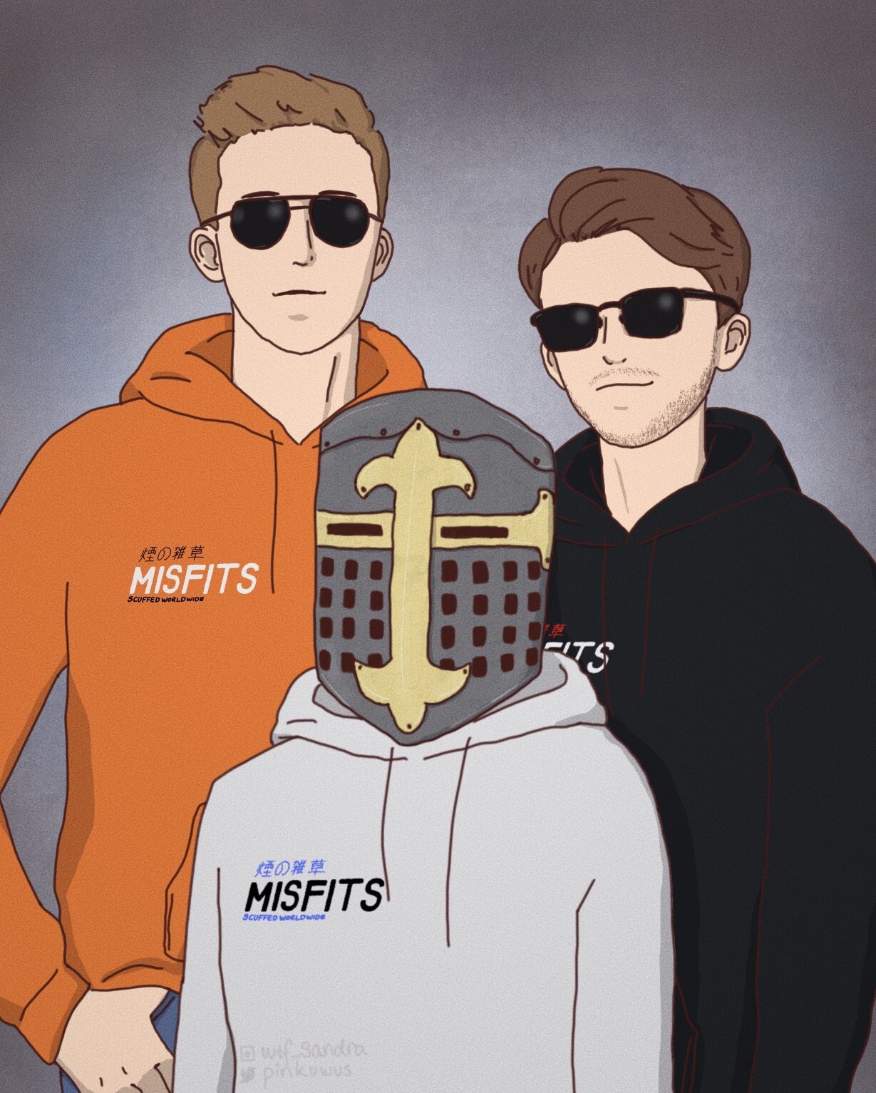 ArtStation - Misfits family portrait