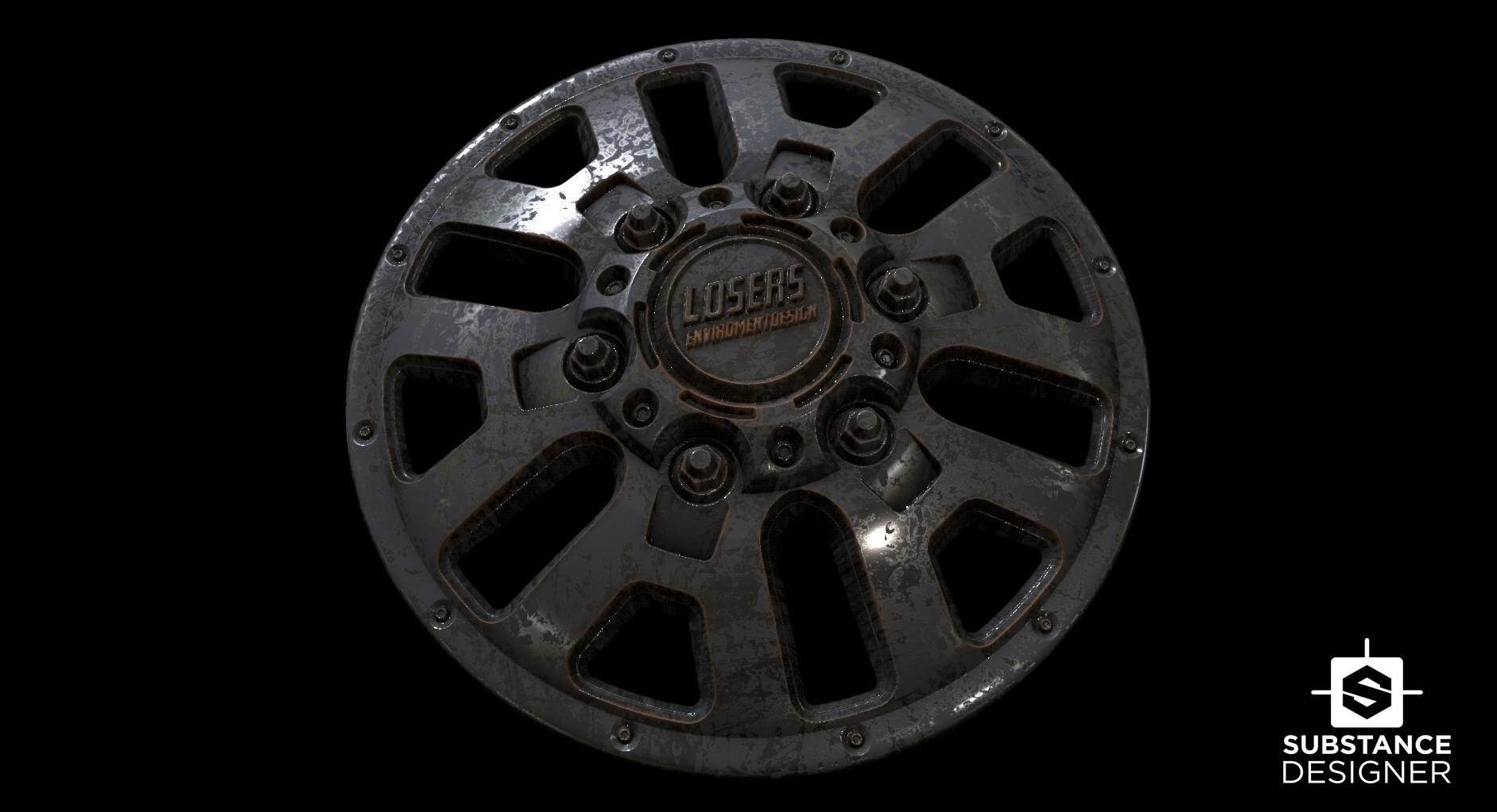 Losers - Substance Designer Wheel