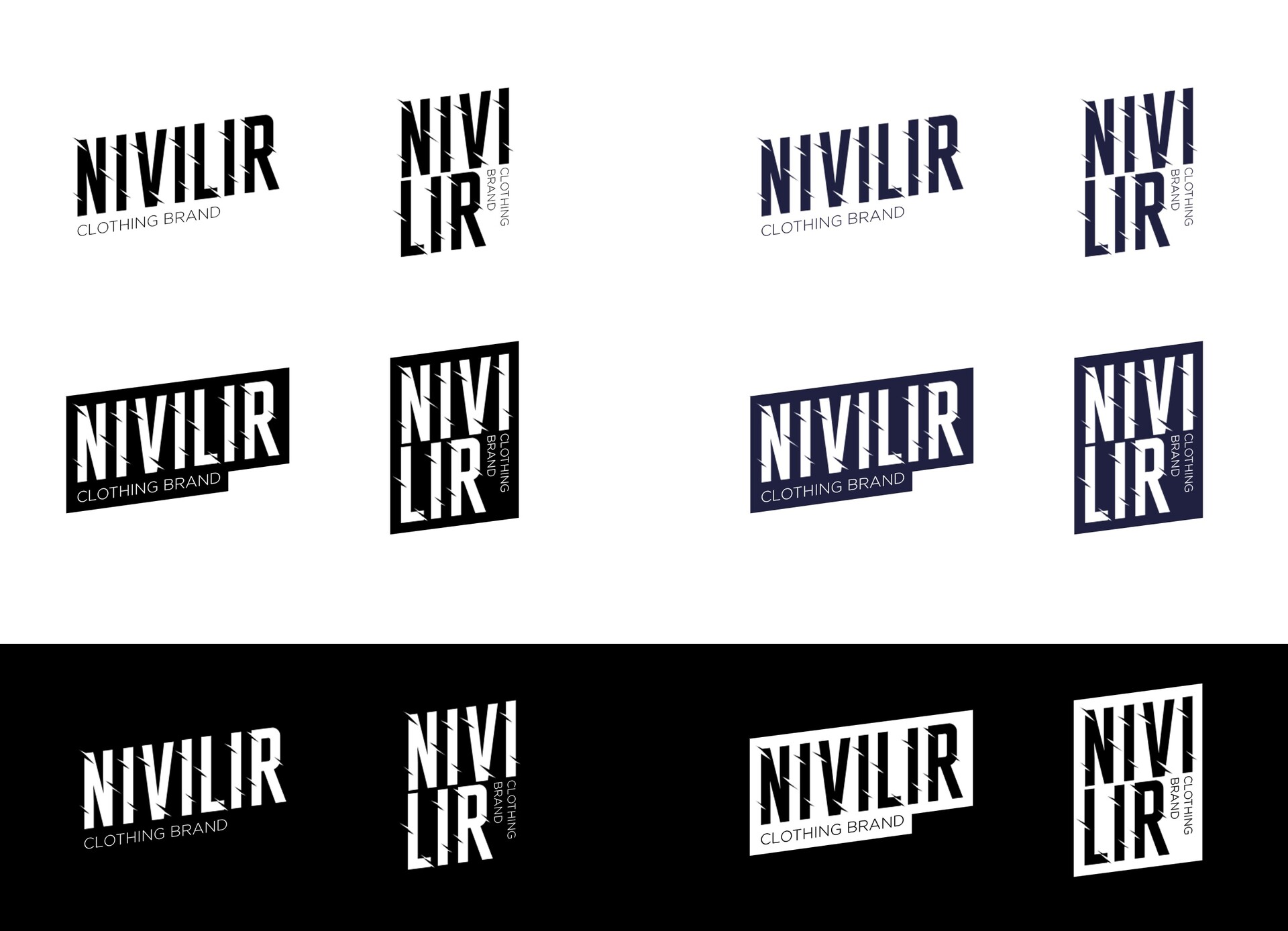 ArtStation - Logo design for cloathing brand "Nivilir".
