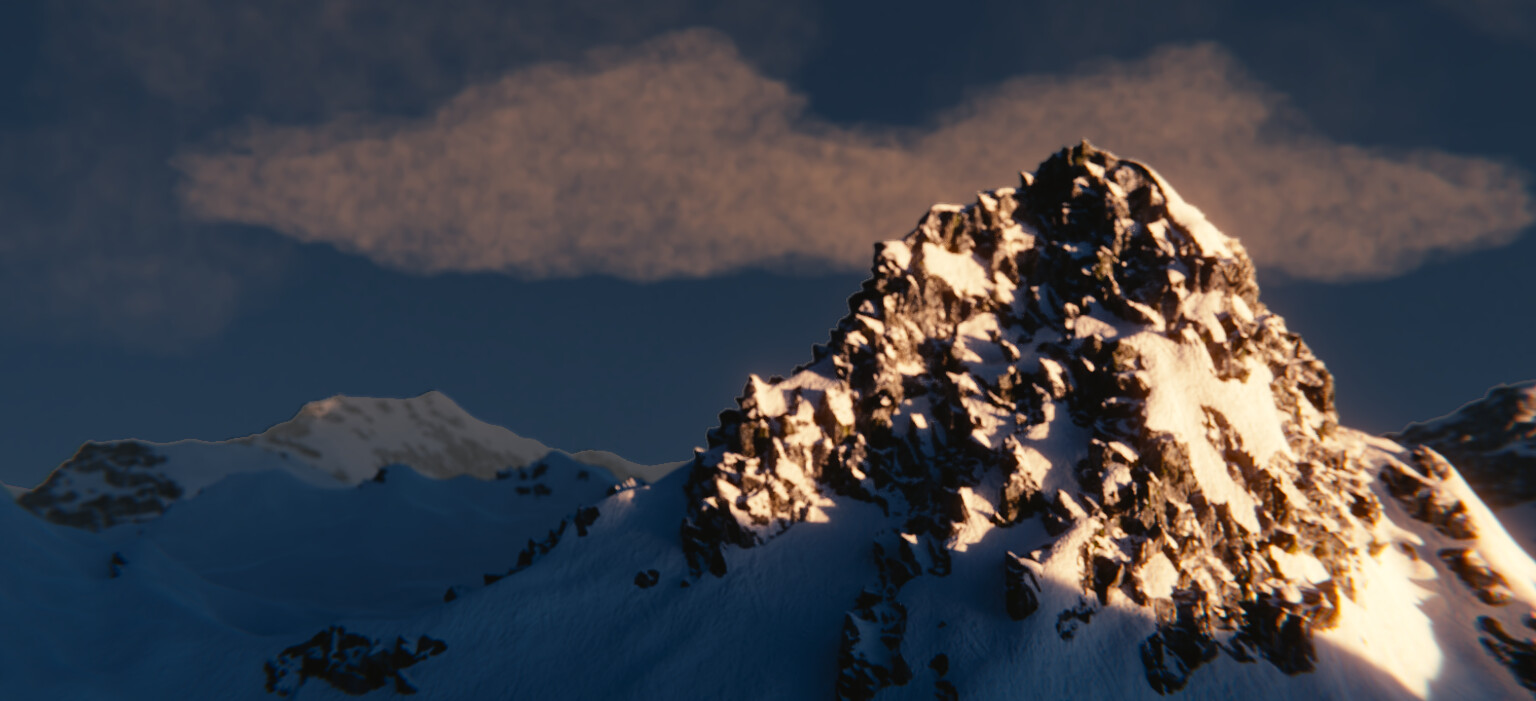 ArtStation - Blender Mountains