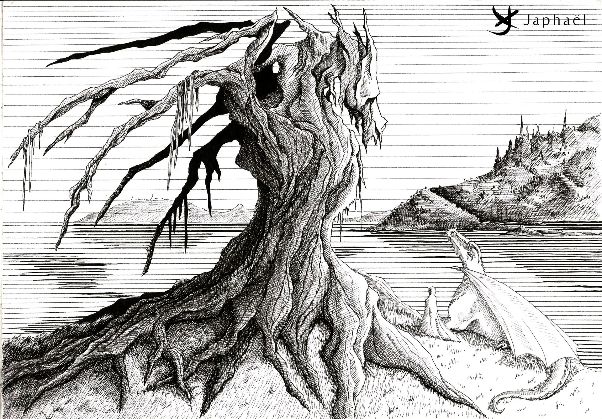 ArtStation - Dragon Tree