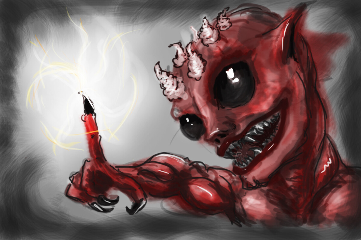 ArtStation - kid demon