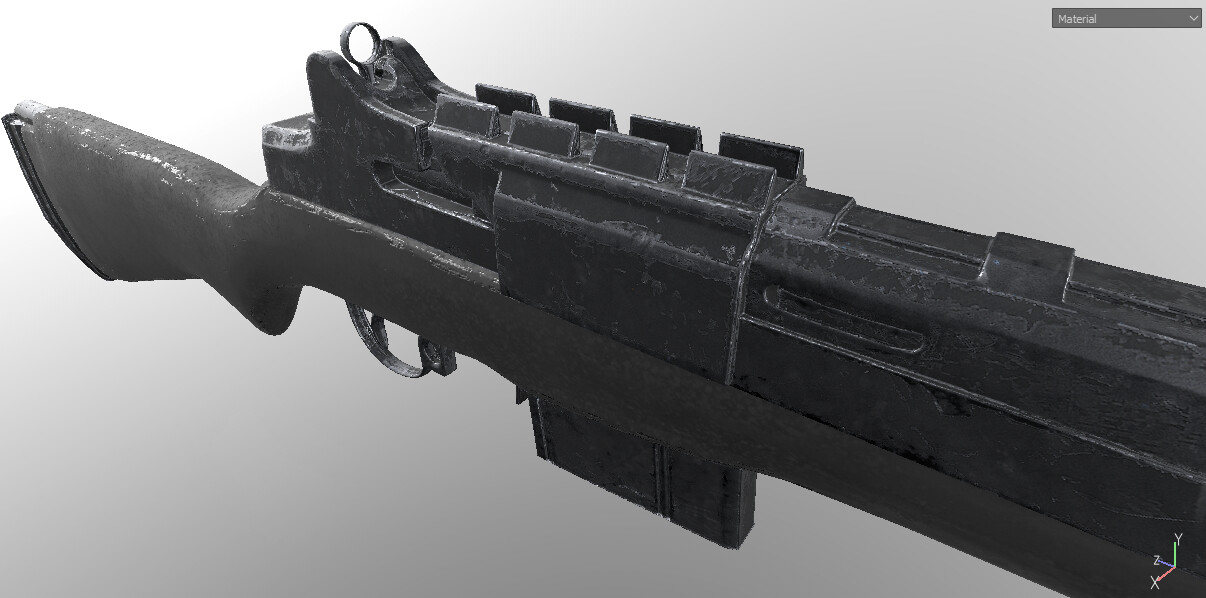 ArtStation - M21 Rifle