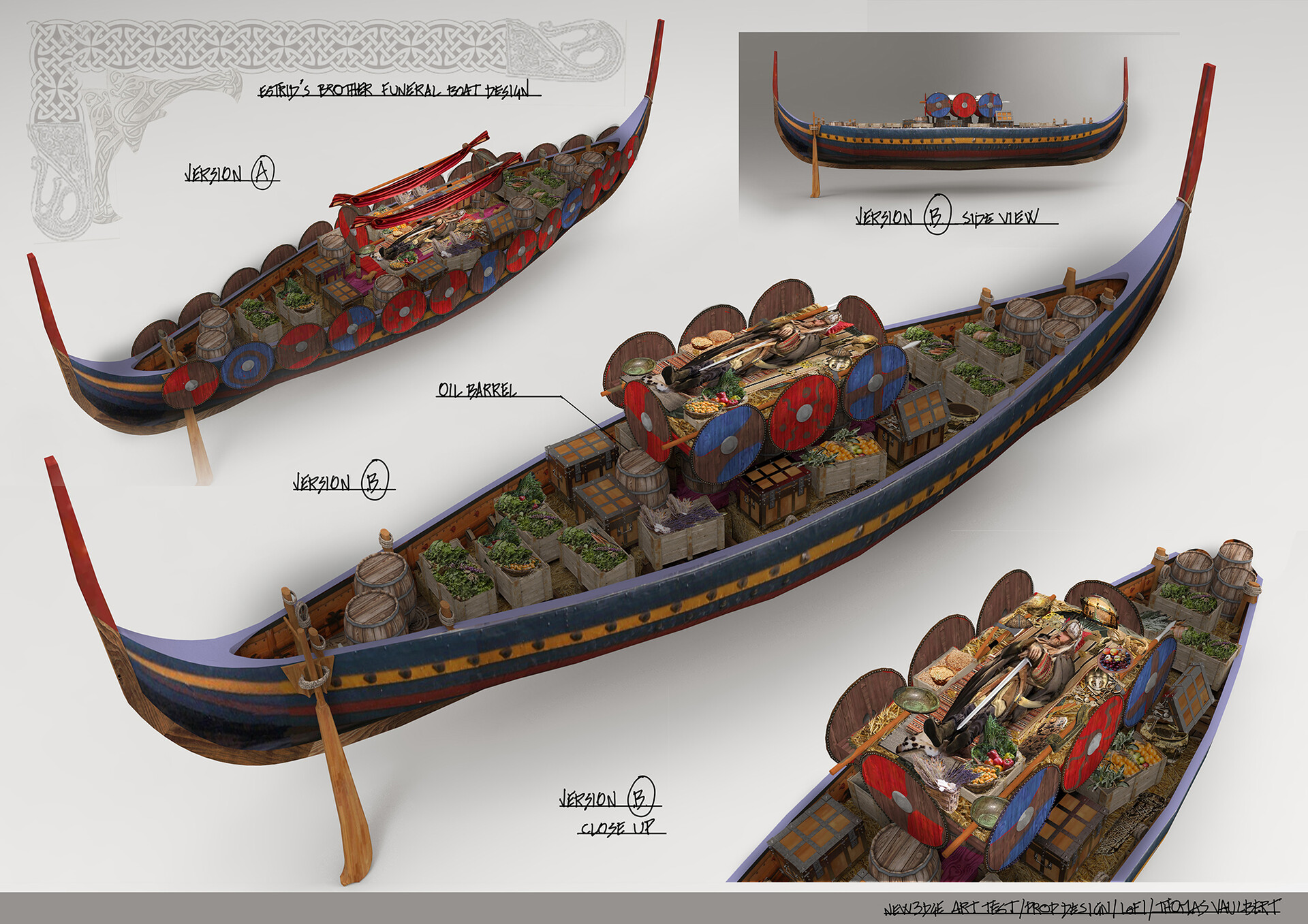Viking Funeral Ship