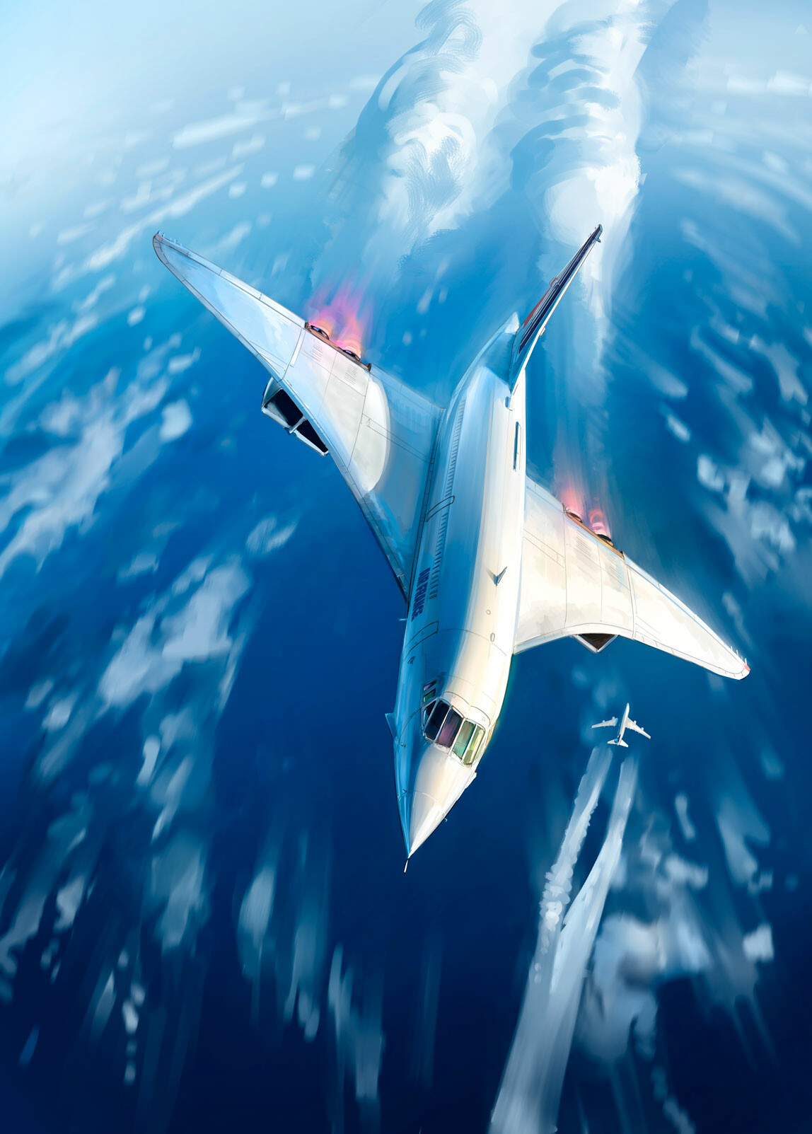 concorde wallpaper 4k