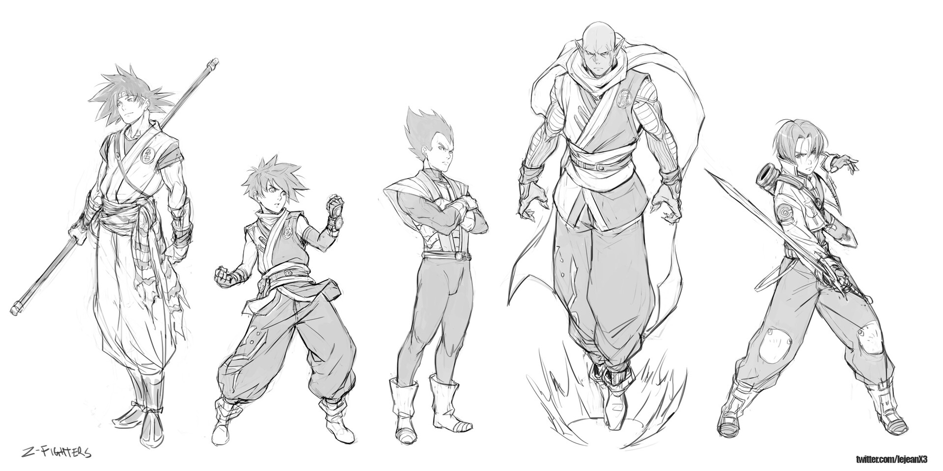 ArtStation - Dragon Ball ReDesigns