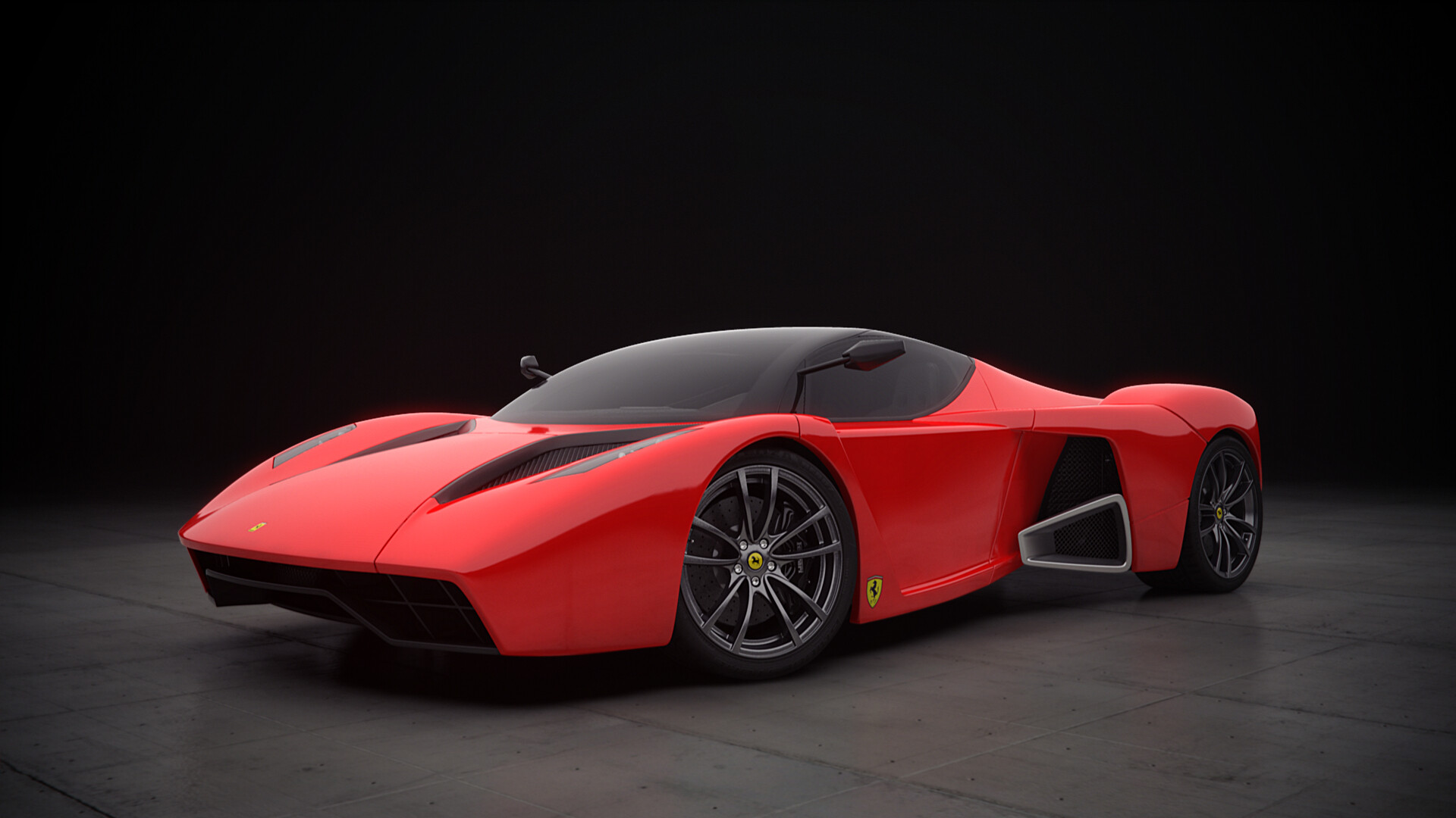 ArtStation - Ferrari Concept