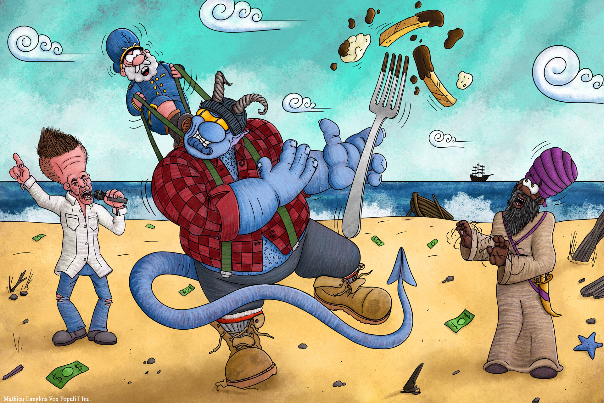 Mathieu Langlois - The Great Capitaine Couillard Collection Part 1/2