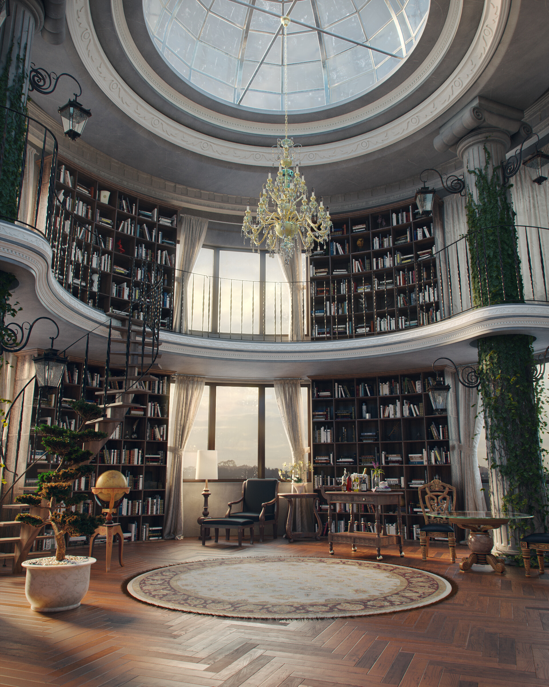 ArtStation - Reading Room
