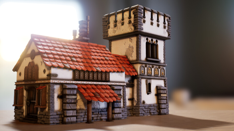 Aiden Huxley - Warhammer Fortified Manor House